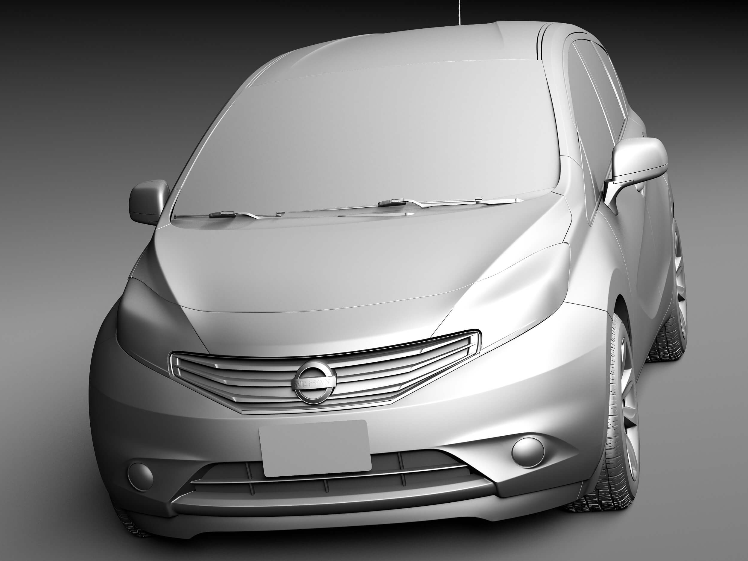 Nissan Versa Note 2014 Usa - 3D Model by SQUIR