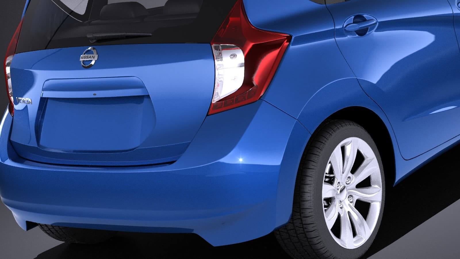 Nissan Versa Note 2016 (V-Ray) 3D Model by SQUIR