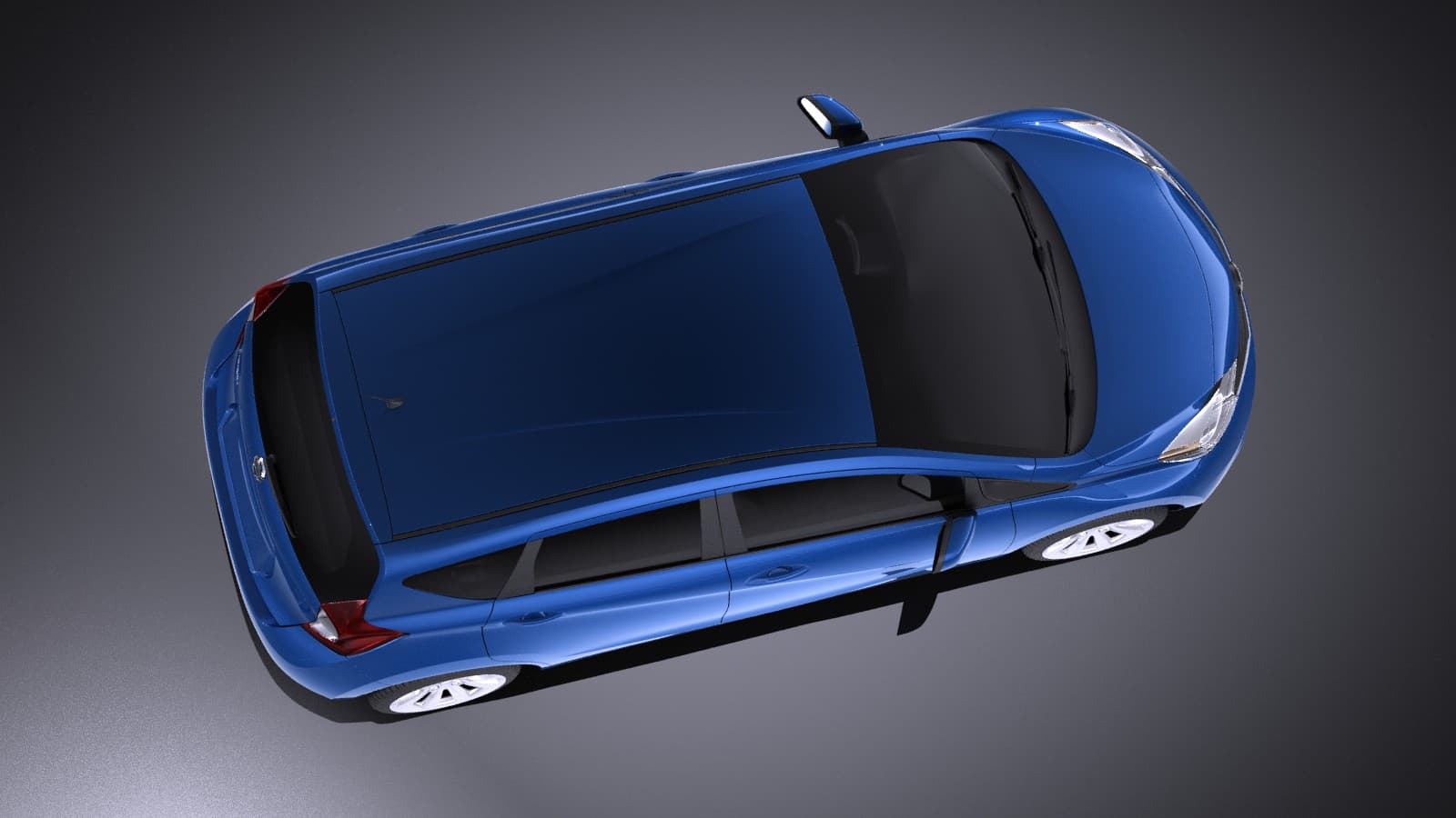 Nissan Versa Note 2016 (V-Ray) 3D Model by SQUIR