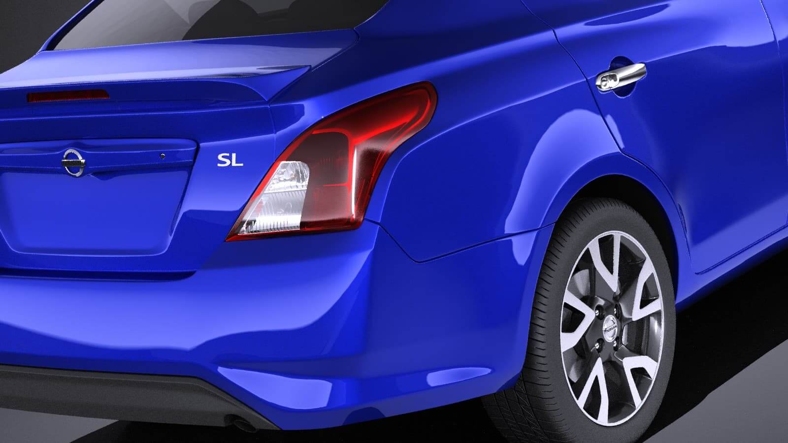 Nissan Versa Sedan 2017 (V-Ray) 3D Model by SQUIR