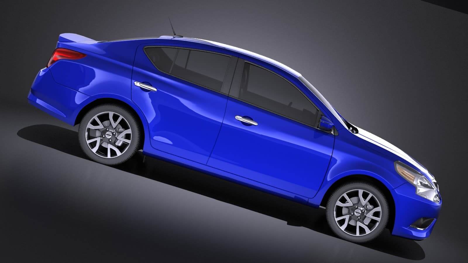 Nissan Versa Sedan 2017 (V-Ray) 3D Model by SQUIR