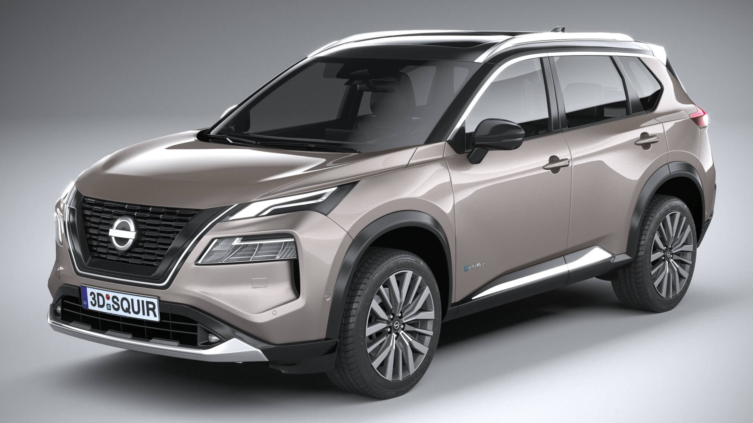 Nissan X-Trail 2023 3D Model by SQUIR