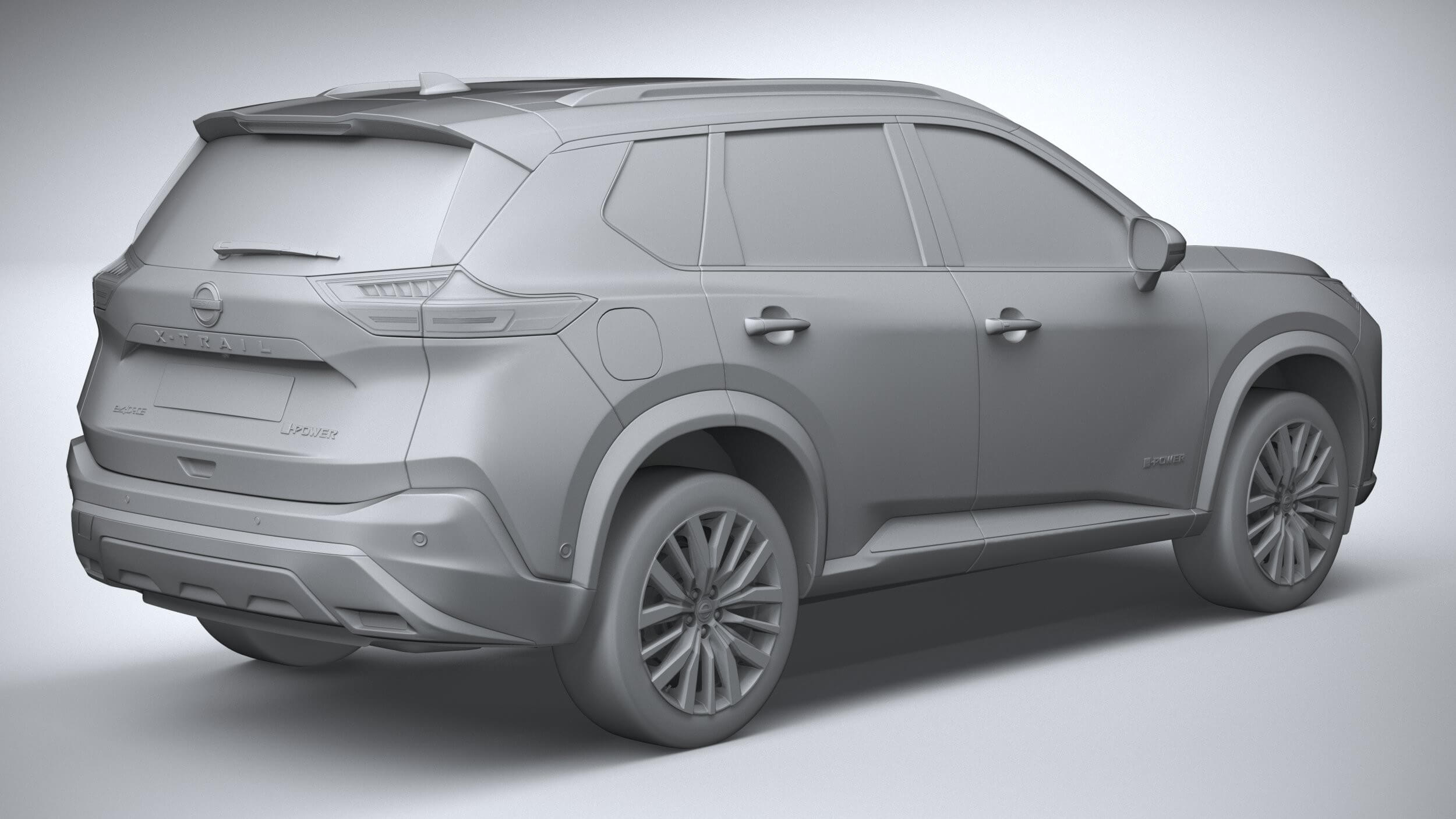 Nissan X-Trail 2023 3D Model by SQUIR