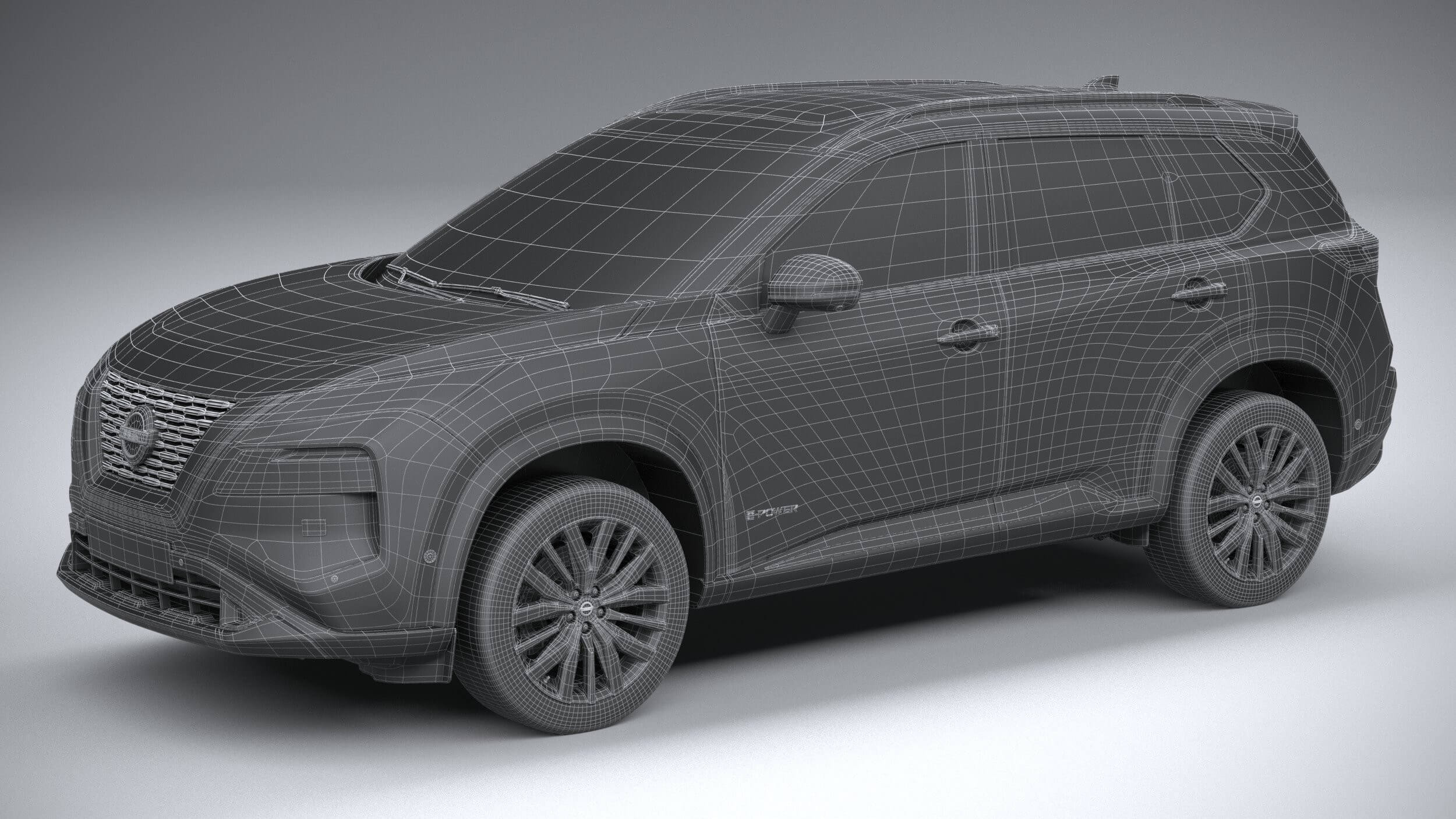 Nissan X-Trail 2023 3D Model by SQUIR
