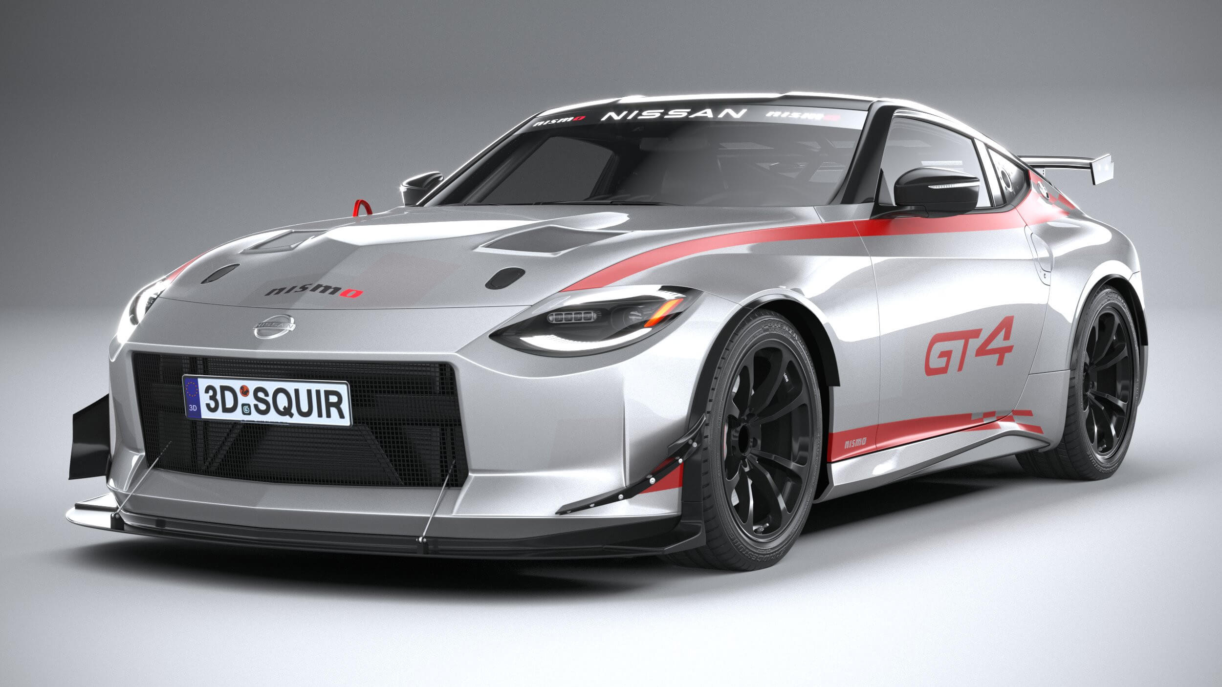 Nissan Z GT4 2023 - 3D Model by SQUIR