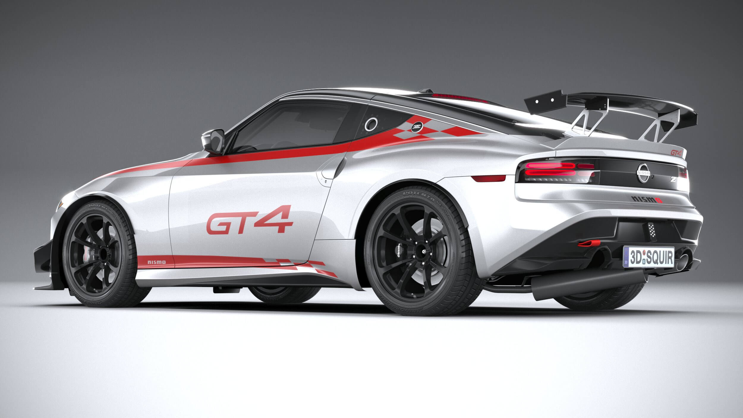 Nissan Z GT4 2023 - 3D Model by SQUIR