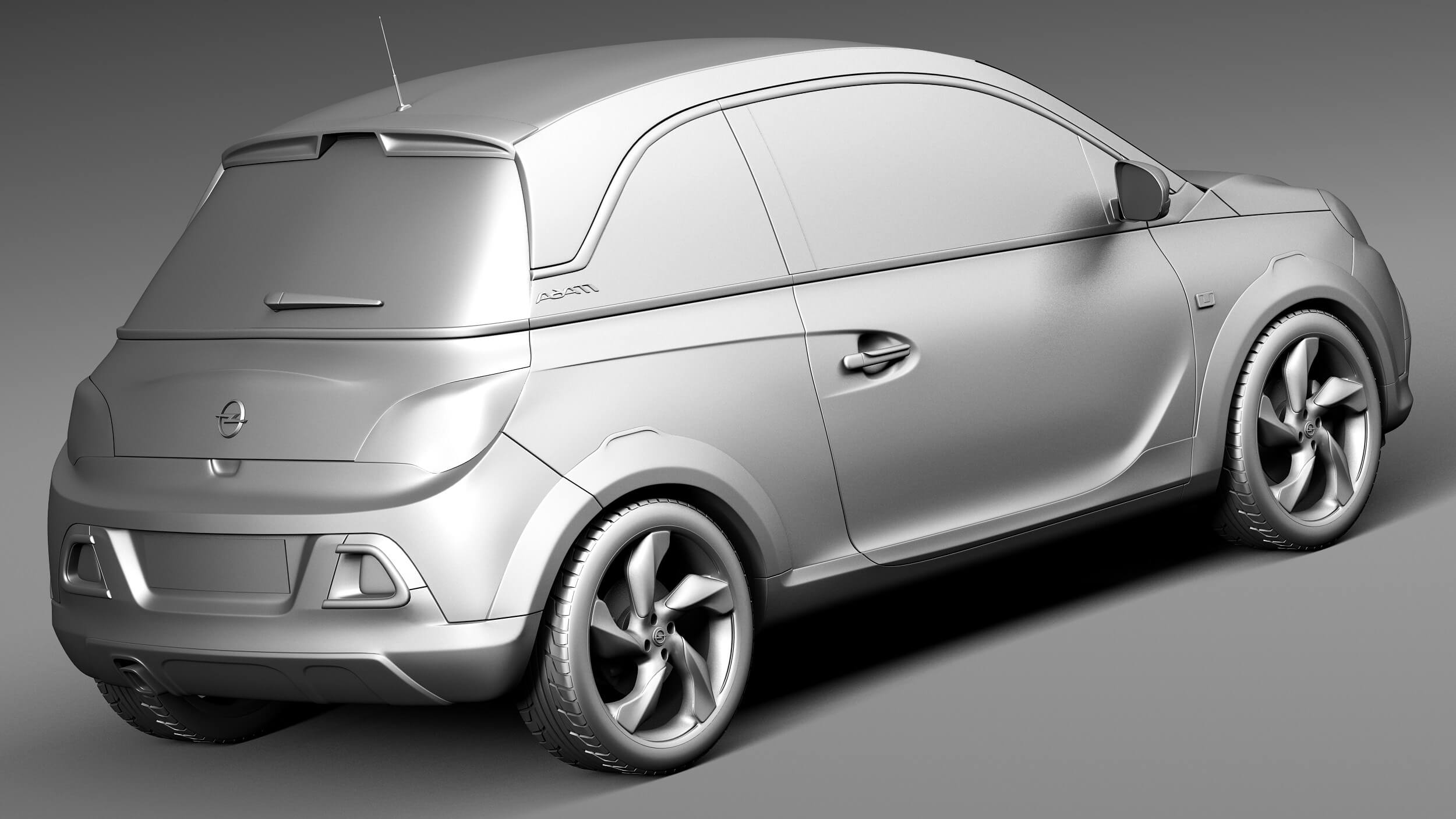 Opel Adam Rocks 2015 - 3D Model by SQUIR