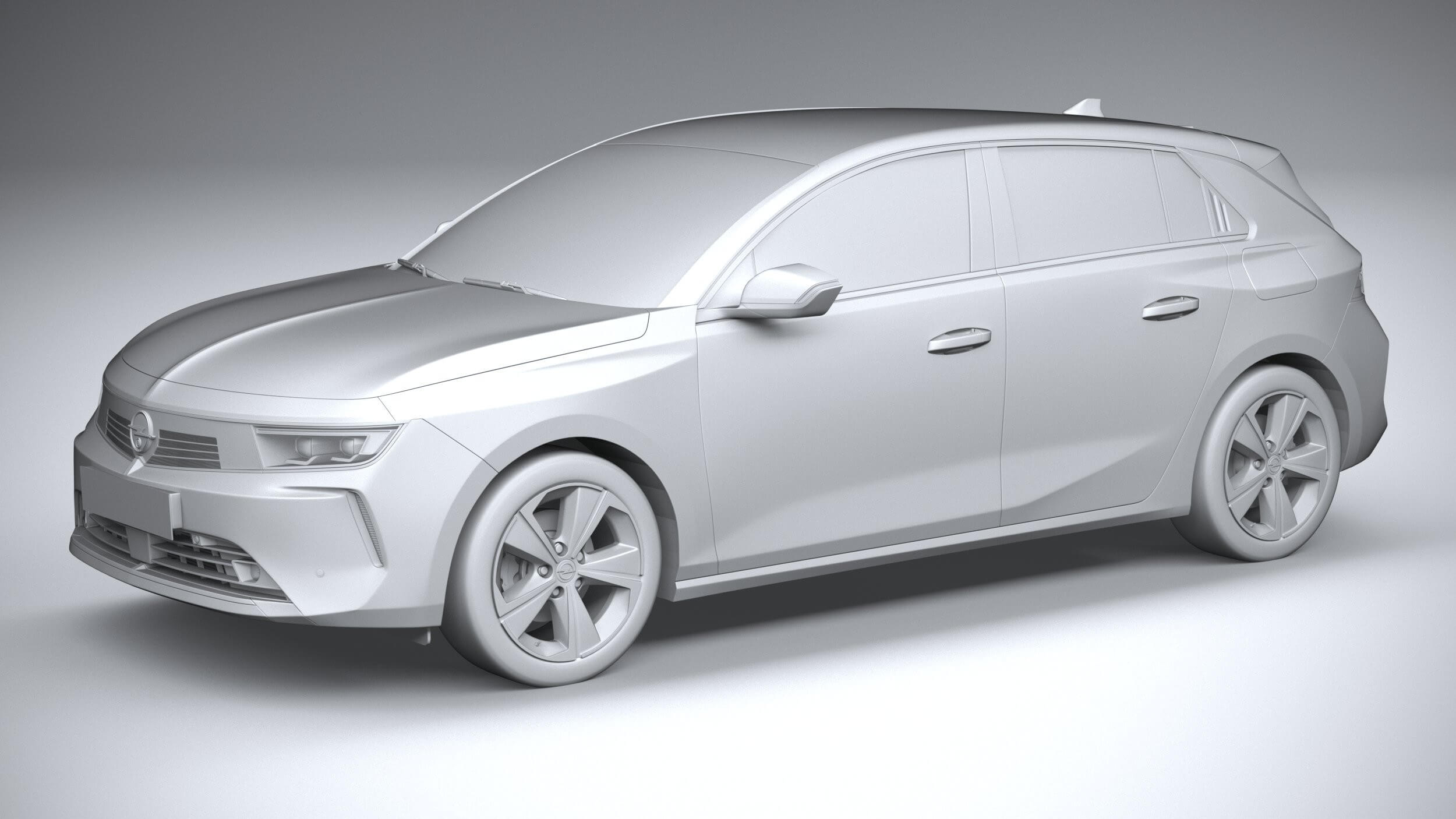 Opel Astra 2022 White