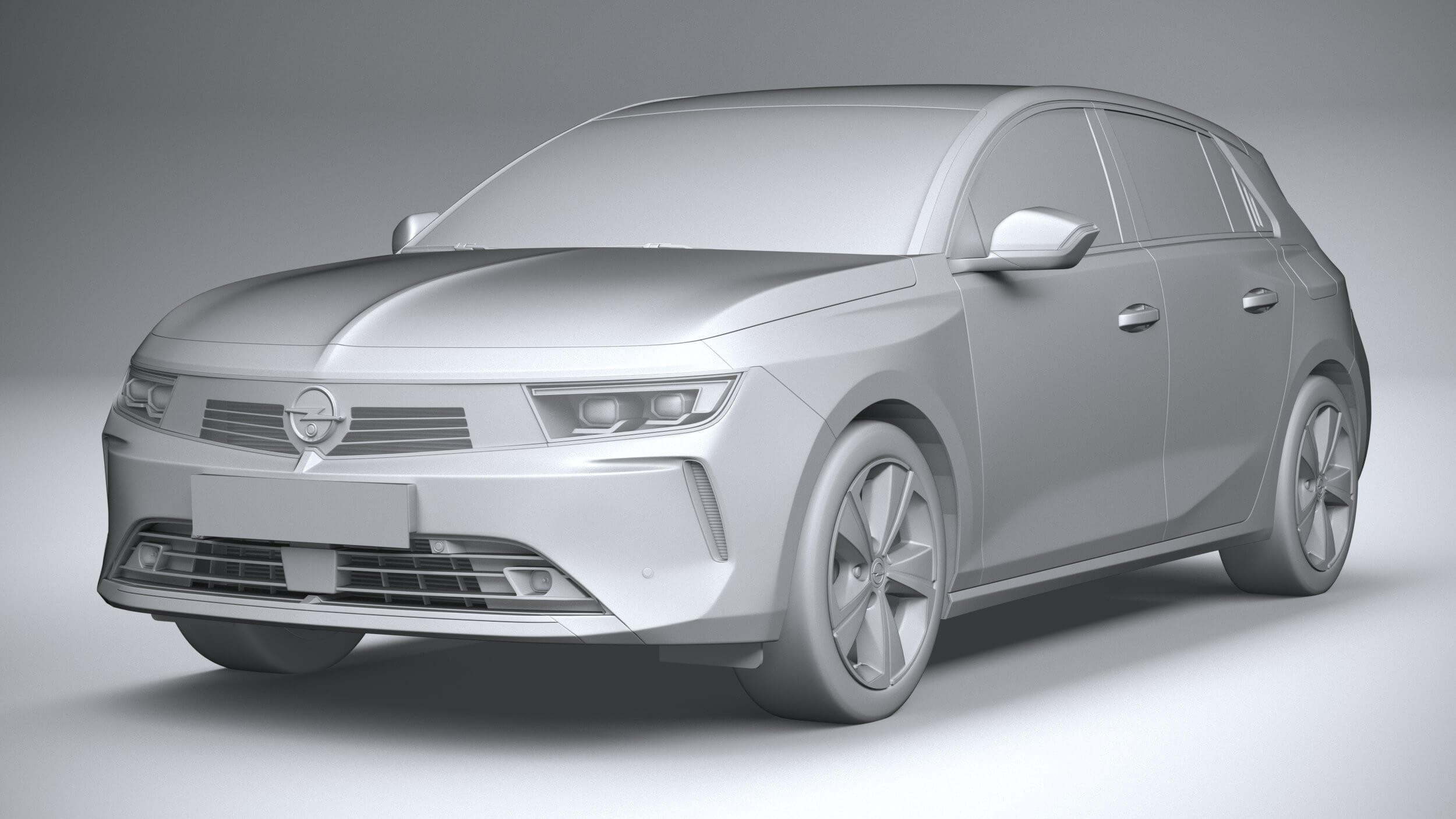 Opel Astra 2022 White