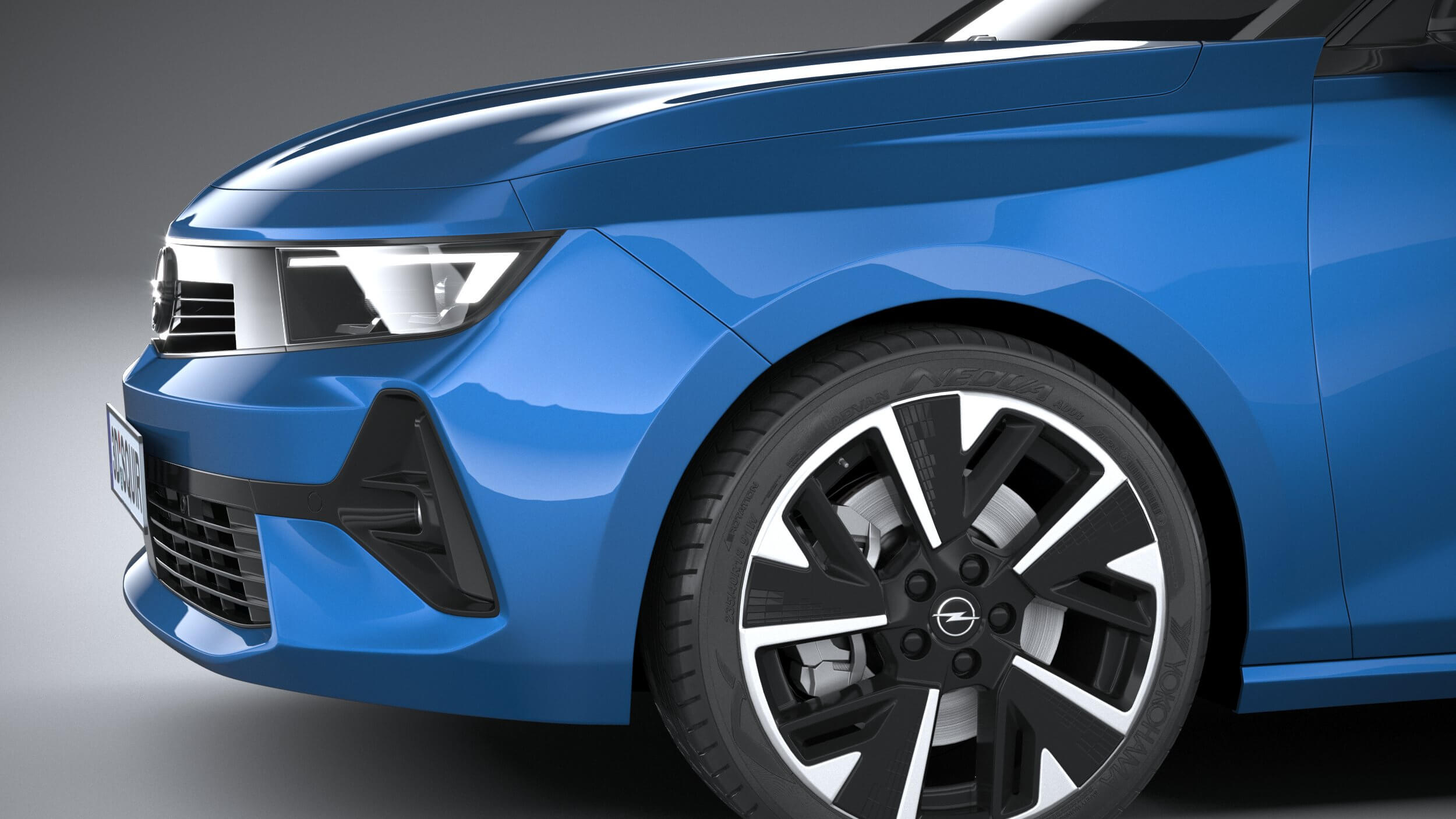 Opel Astra Electric 2023 - 3D Model by SQUIR