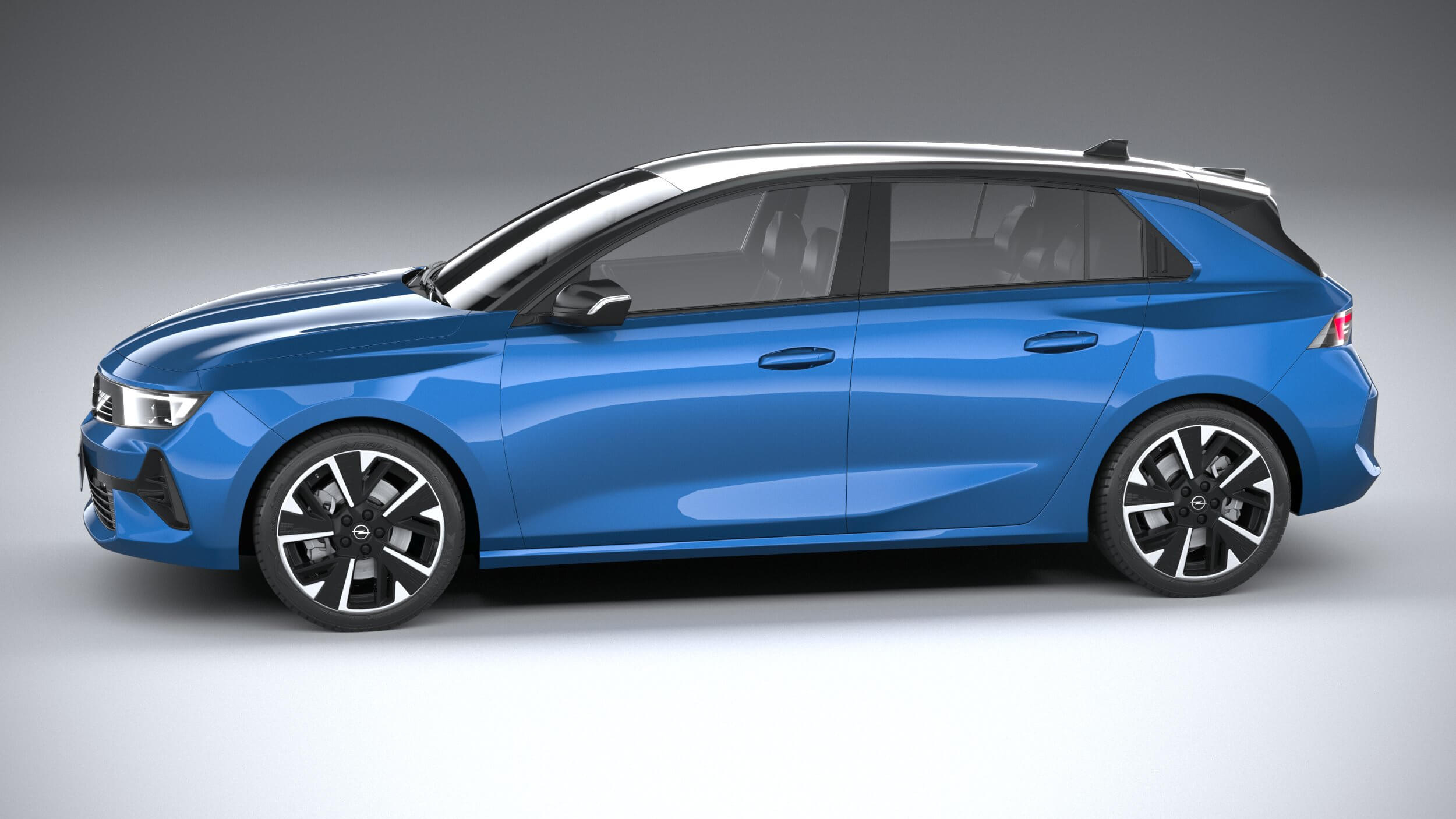 Opel Astra Electric 2023 - 3D Model by SQUIR