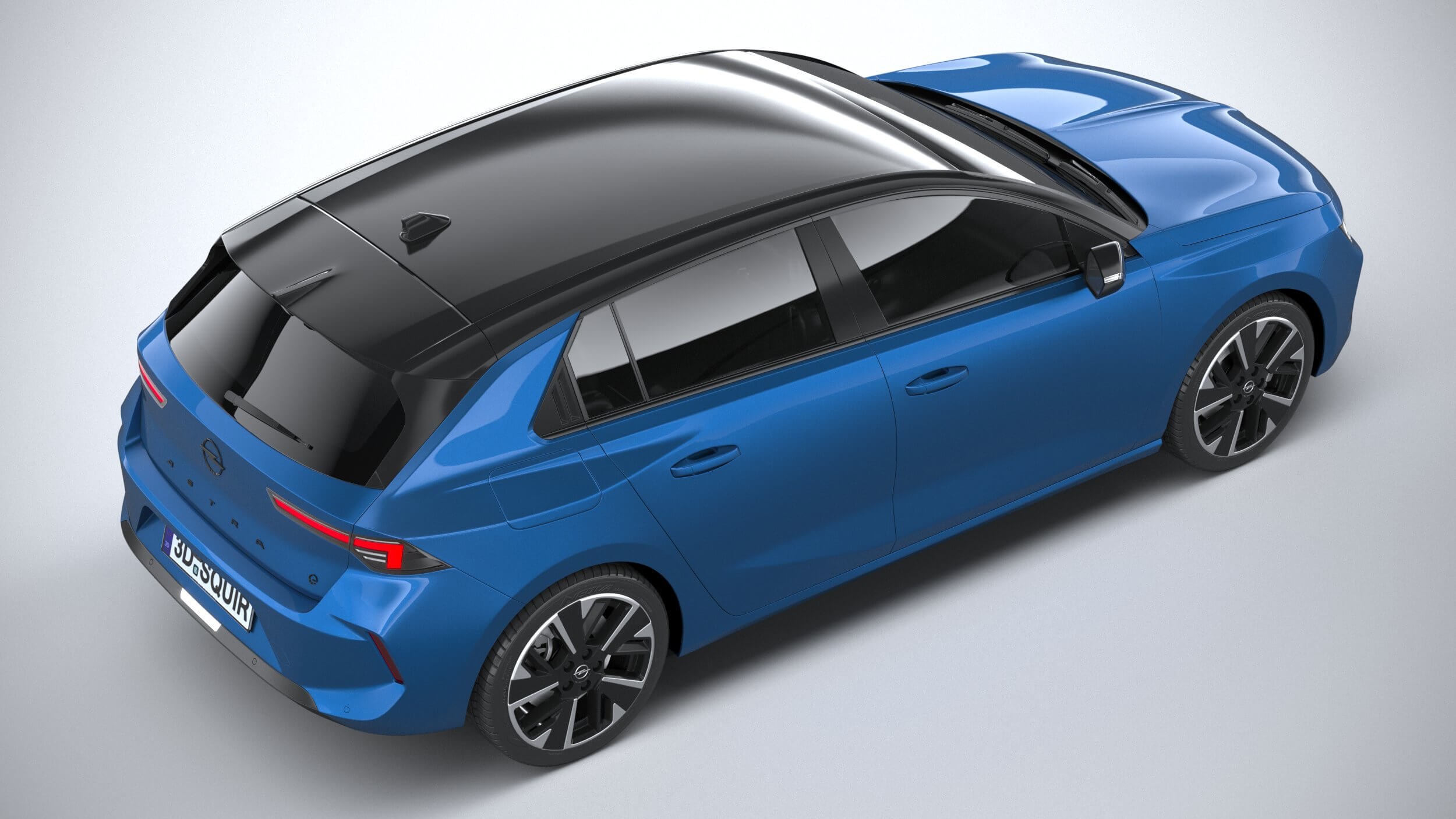 Opel Astra Electric 2023 - 3D Model by SQUIR