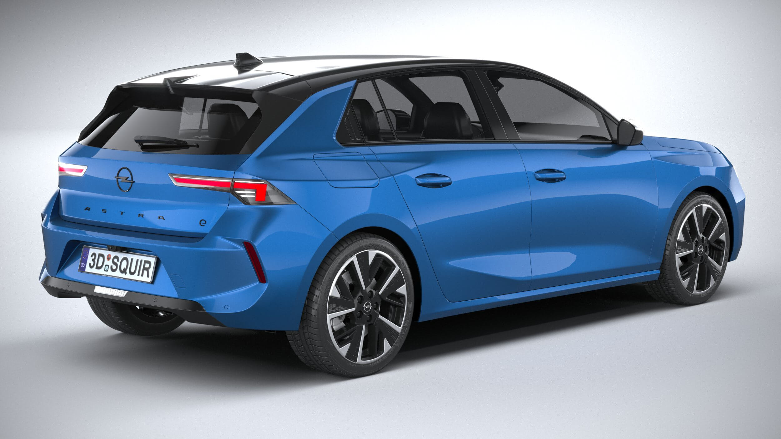 Opel Astra Electric 2023 - 3D Model by SQUIR