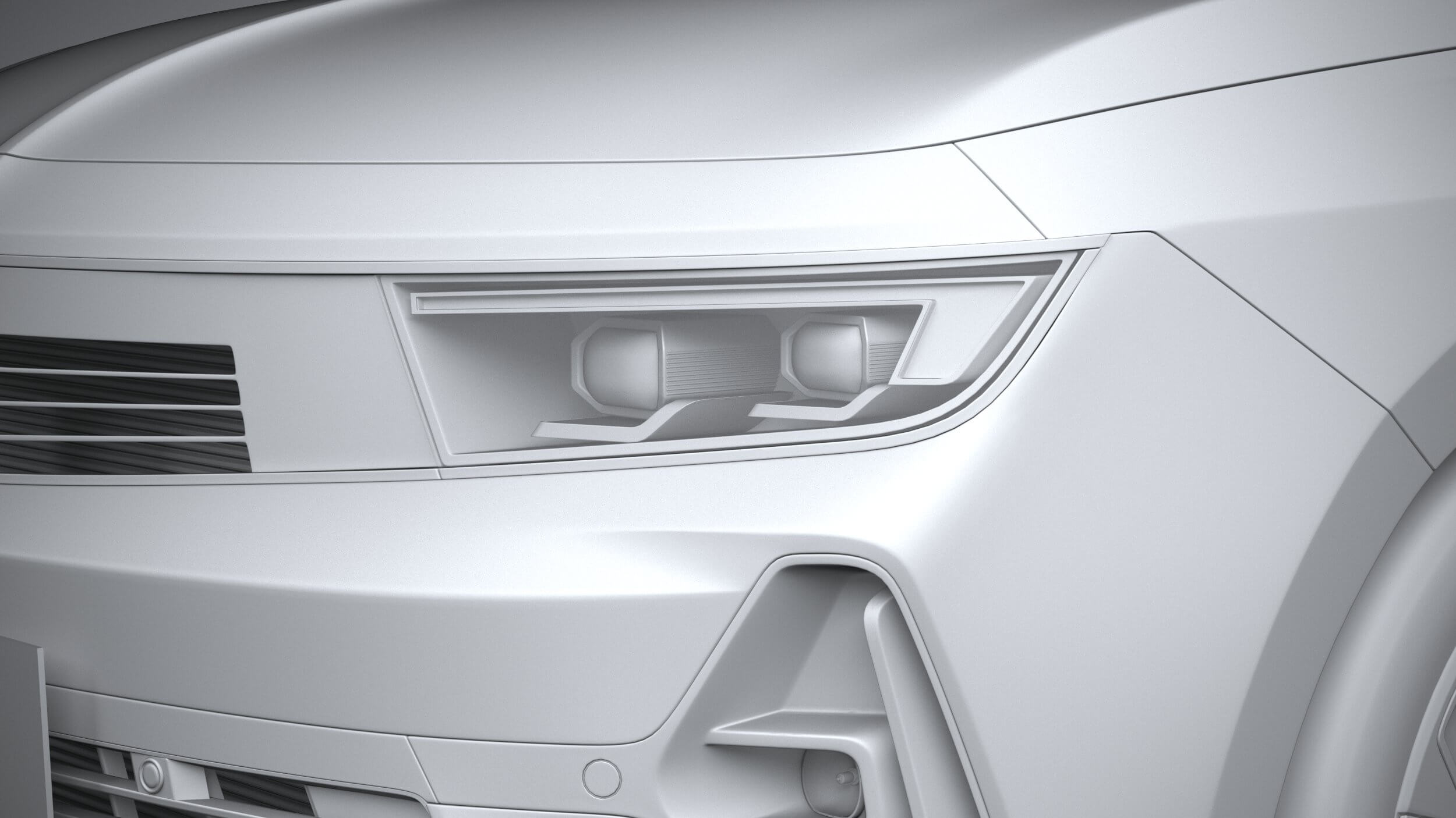 Opel Astra Electric 2023 - 3D Model by SQUIR