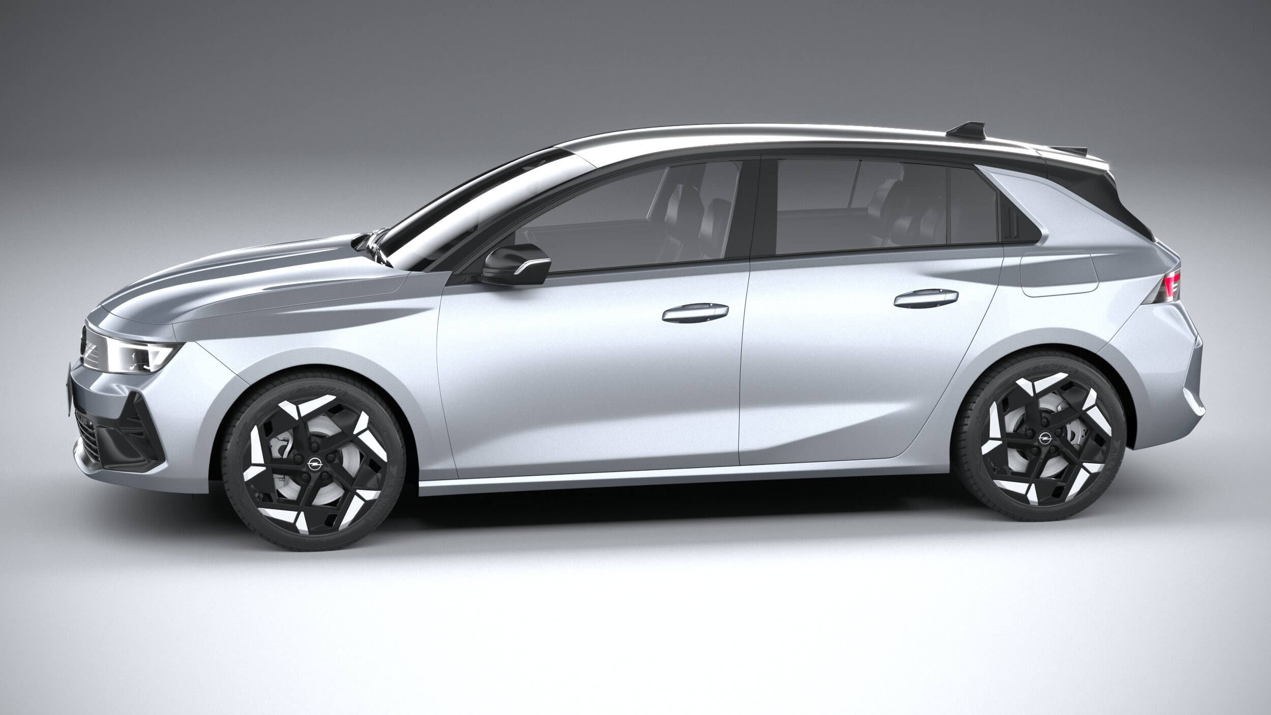 Opel Astra GSE 2023 - 3D Model by SQUIR