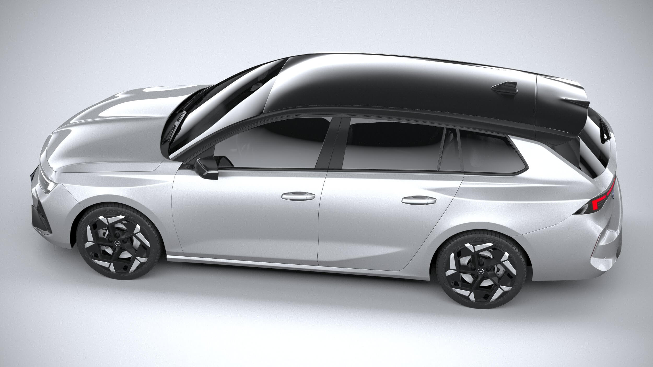 Opel Astra Sports Tourer GSE 2023 - 3D Model by SQUIR