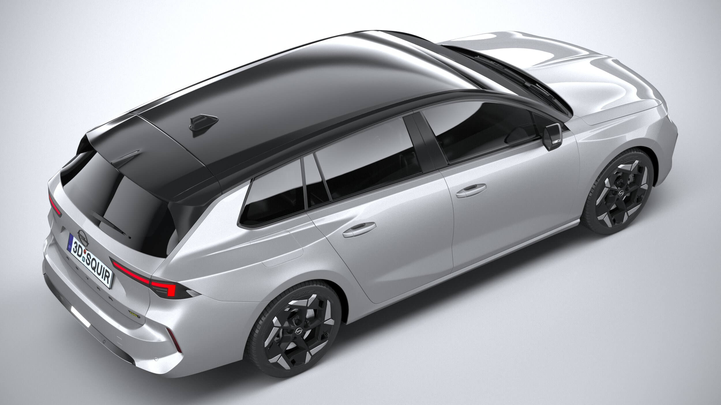 Opel Astra Sports Tourer GSE 2023 - 3D Model by SQUIR