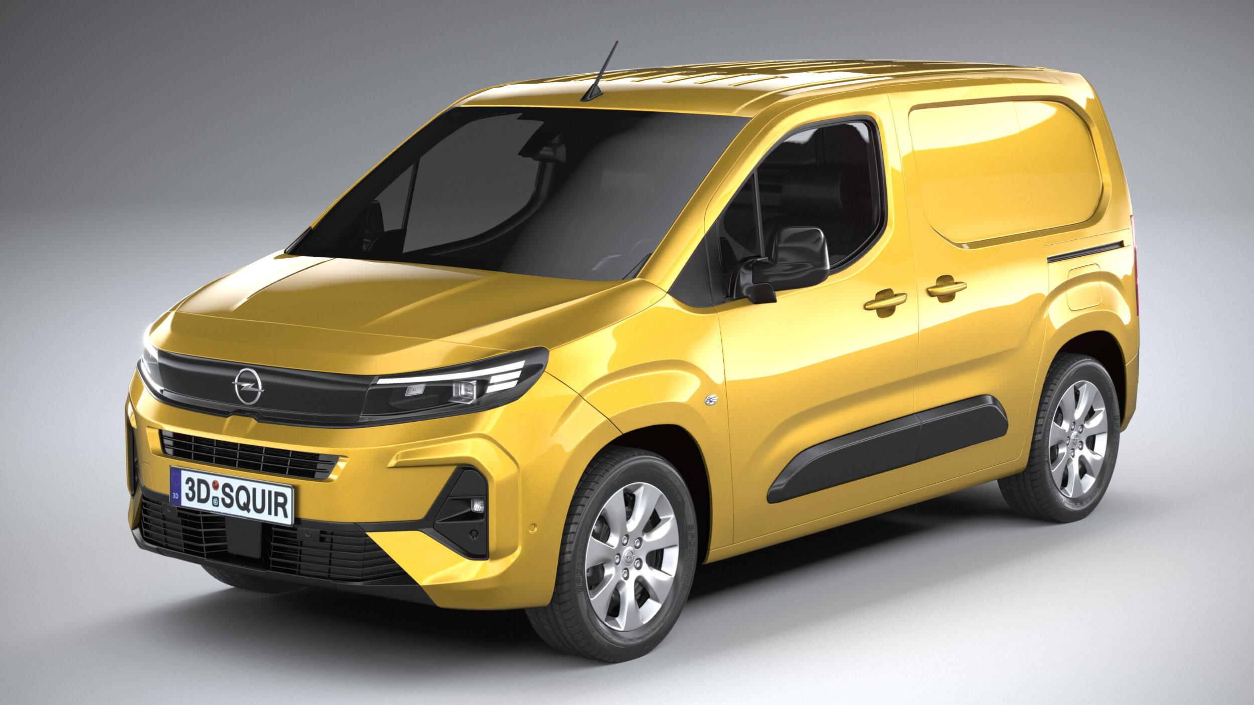 Opel Combo 2024 - 3D Model by SQUIR