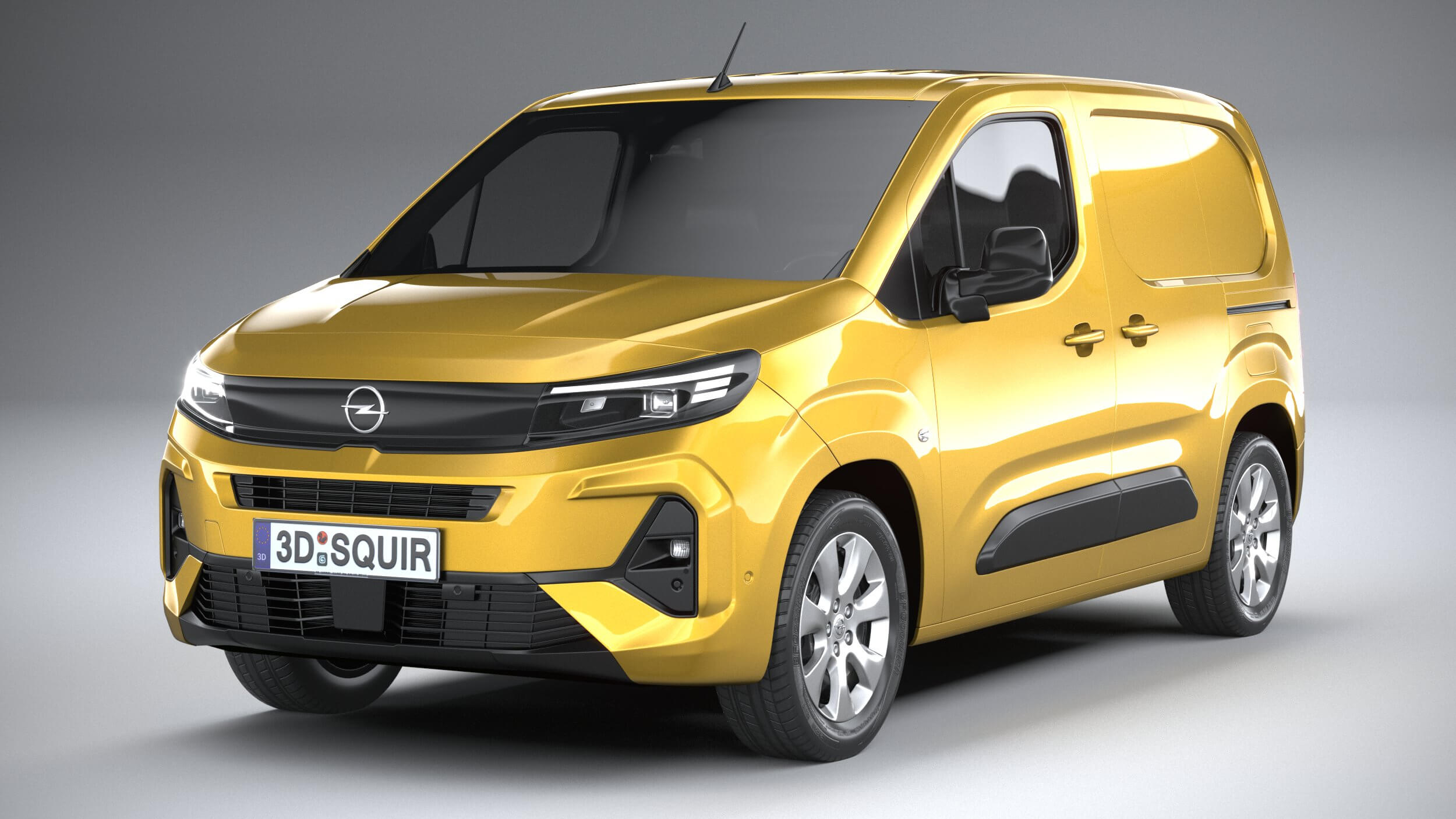 Opel Combo 2024 - 3D Model by SQUIR