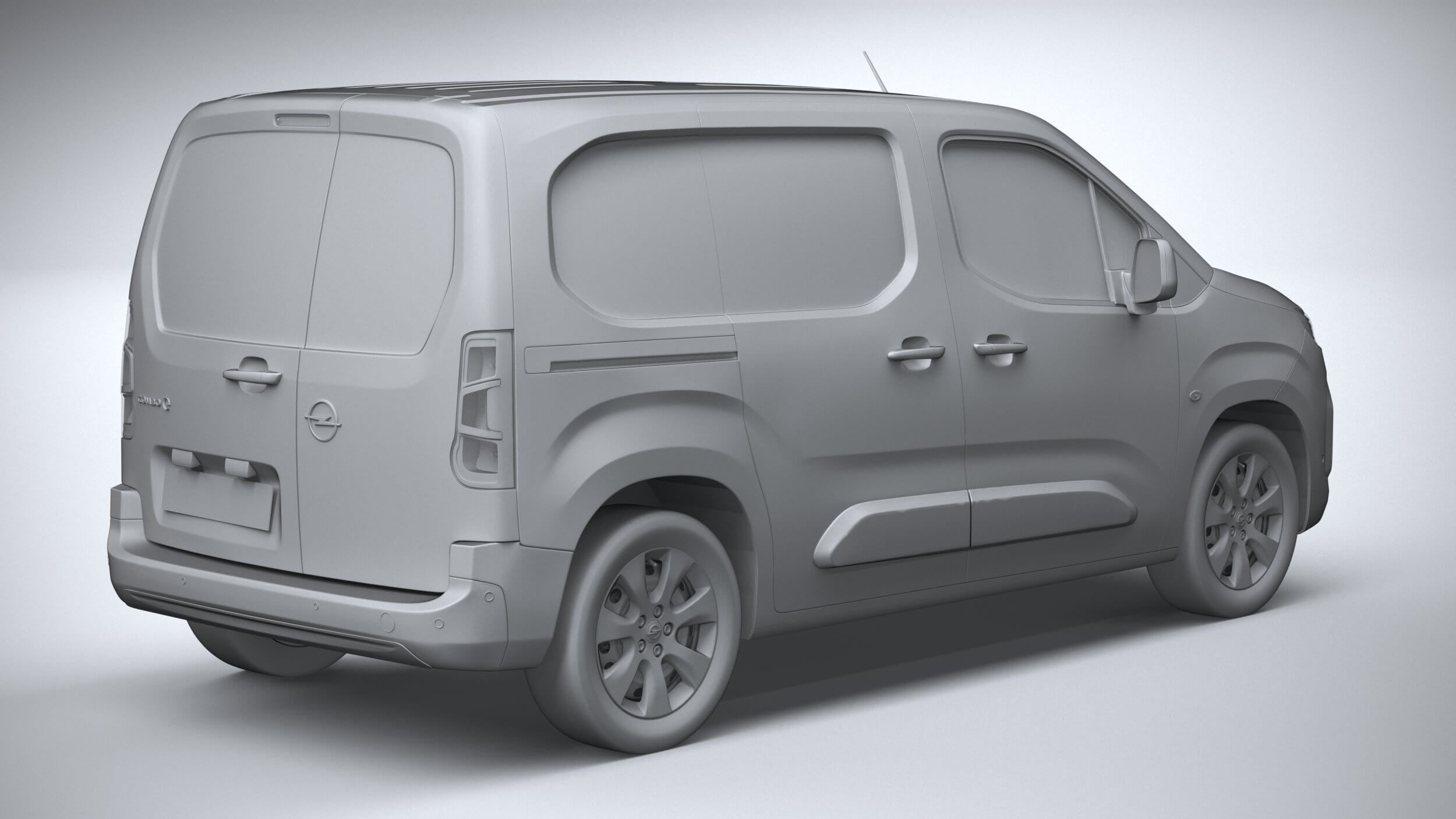 Opel Combo 2024 - 3D Model by SQUIR
