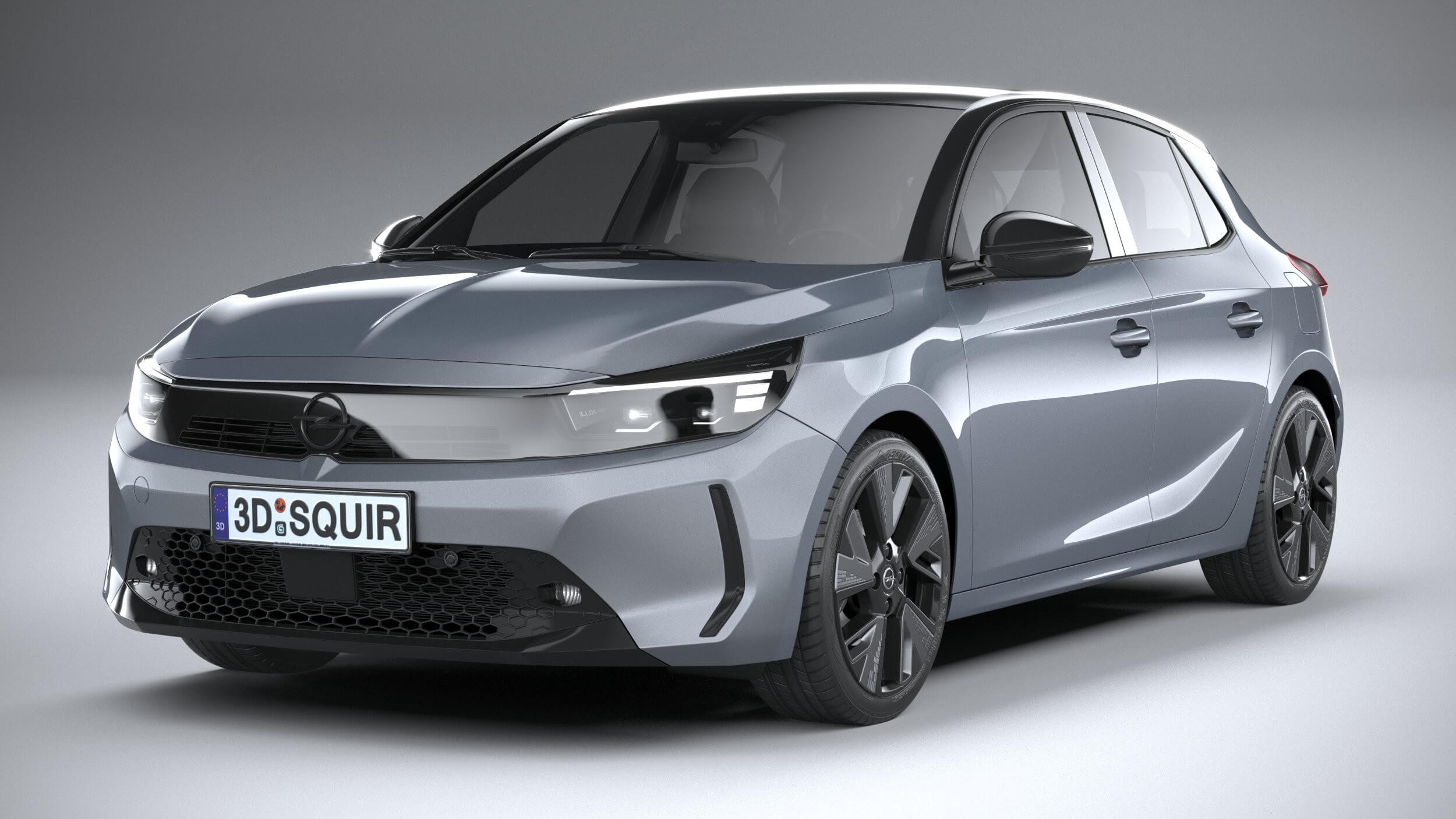 Opel Corsa 2024 - 3D Model by SQUIR