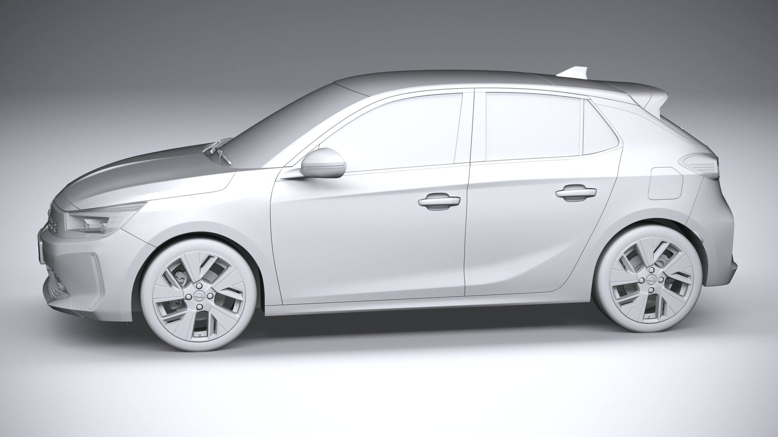 Opel Corsa 2024 - 3D Model by SQUIR