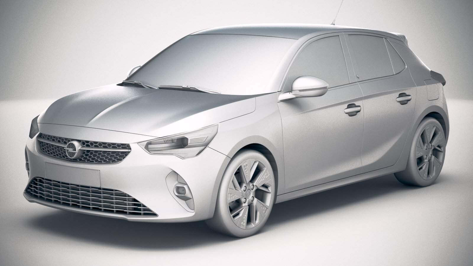 Opel Corsa-E 2020 3D Model by SQUIR