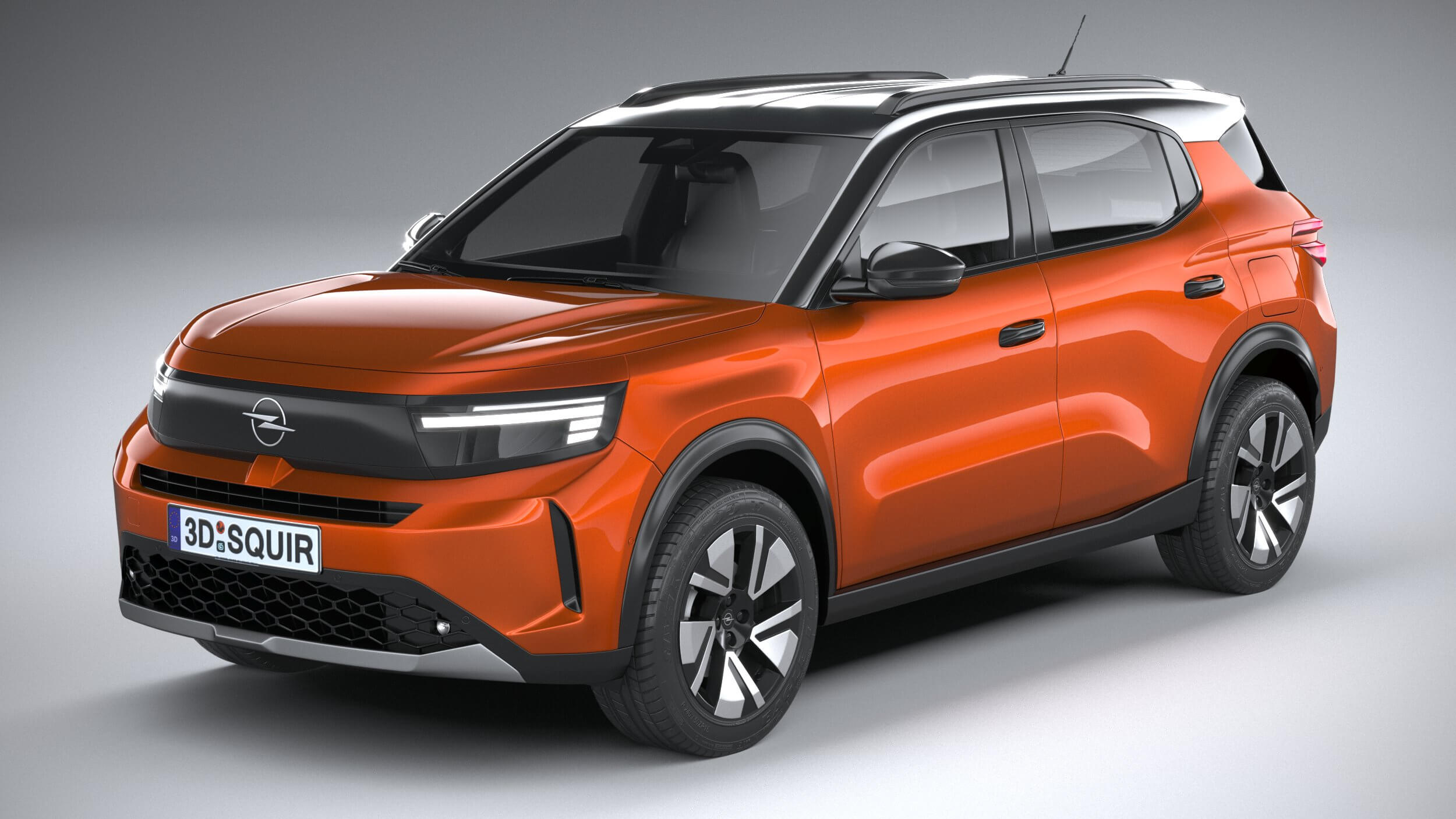 Opel Frontera 2025 - 3D Model by SQUIR