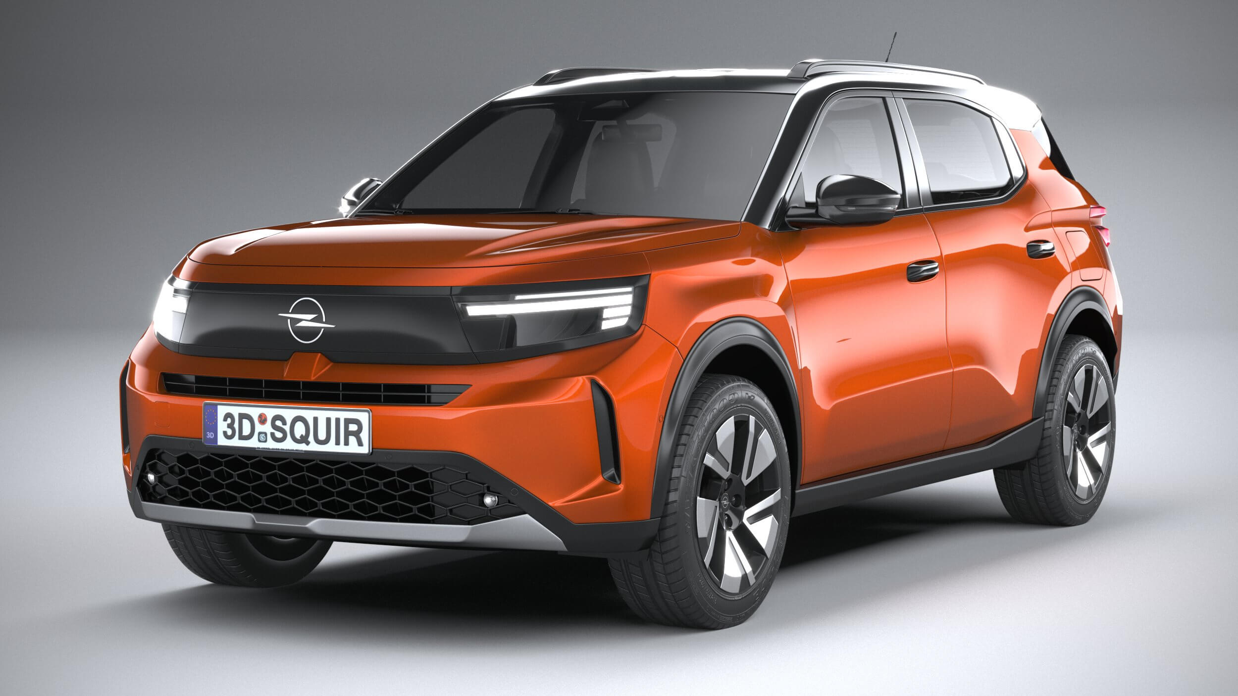 Opel Frontera 2025 - 3D Model by SQUIR