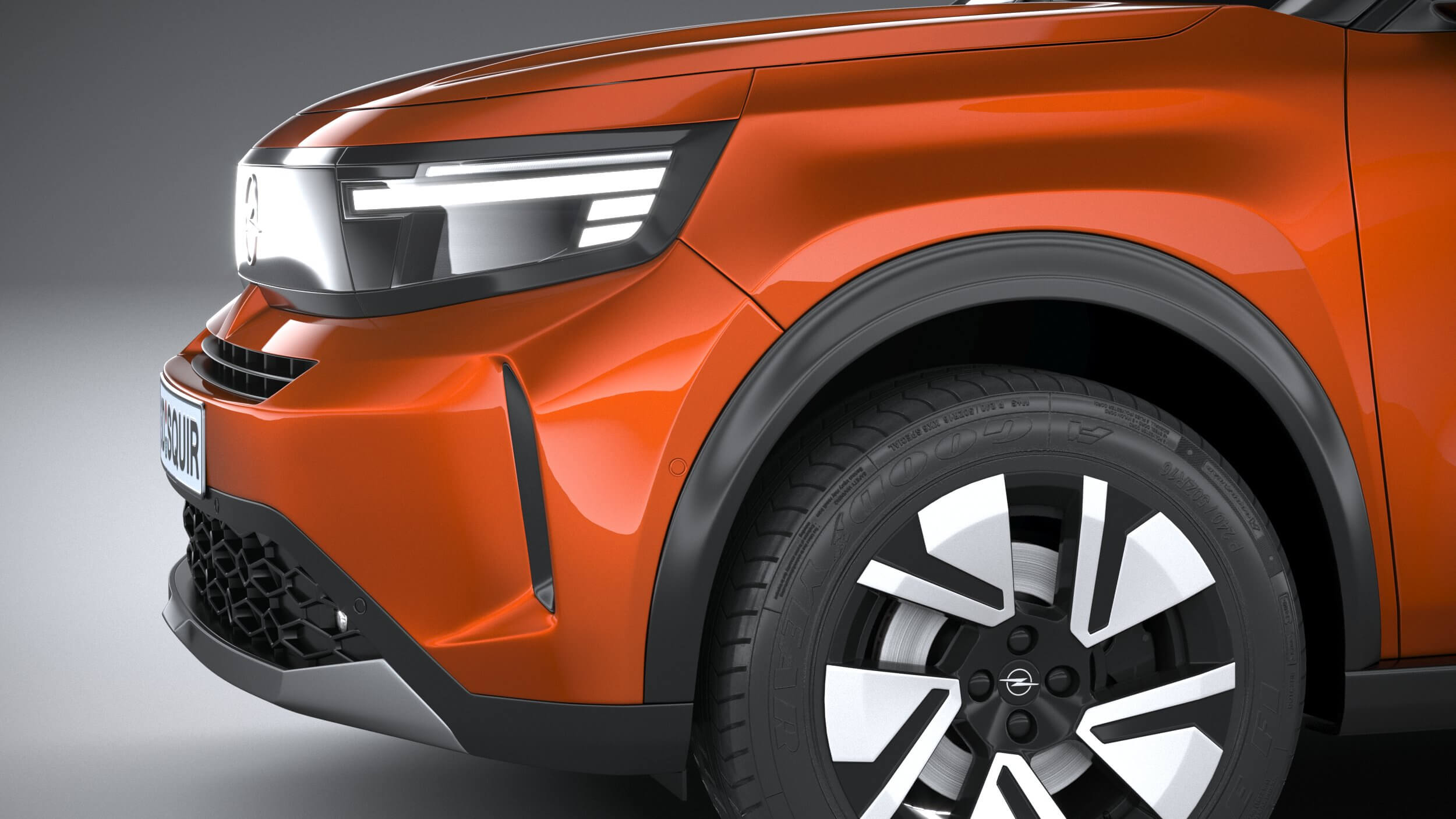 Opel Frontera 2025 - 3D Model by SQUIR