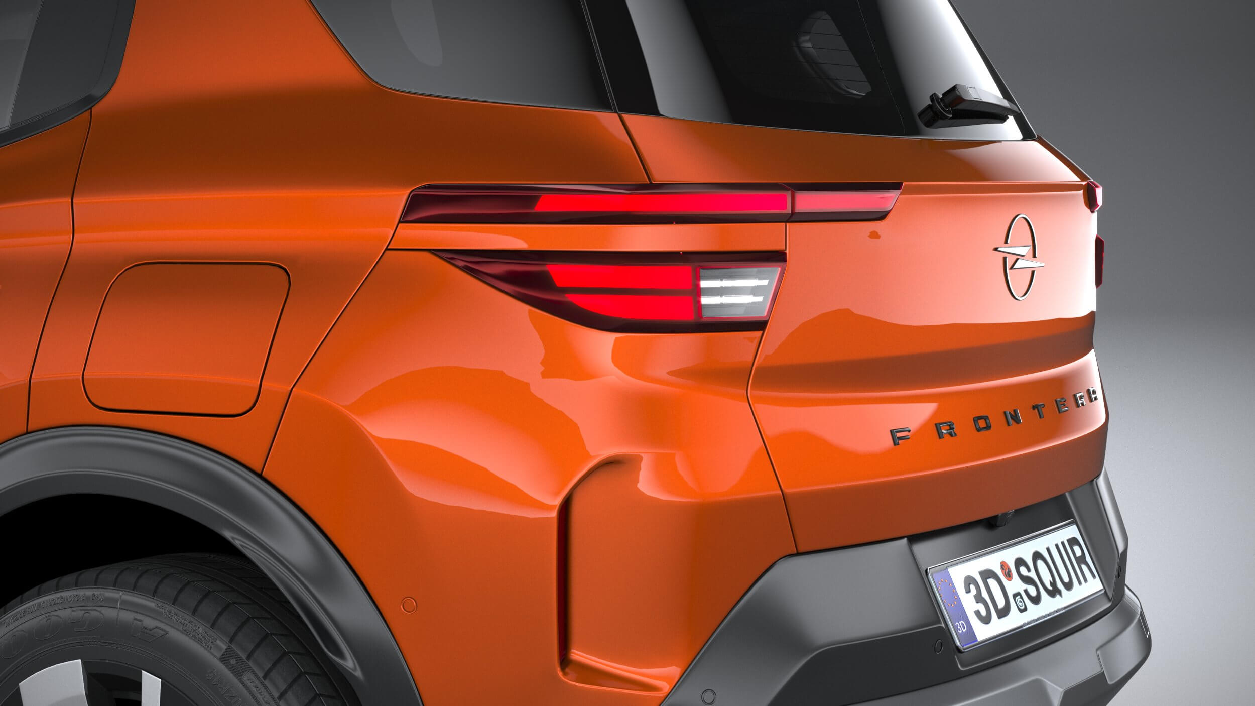 Opel Frontera 2025 - 3D Model by SQUIR