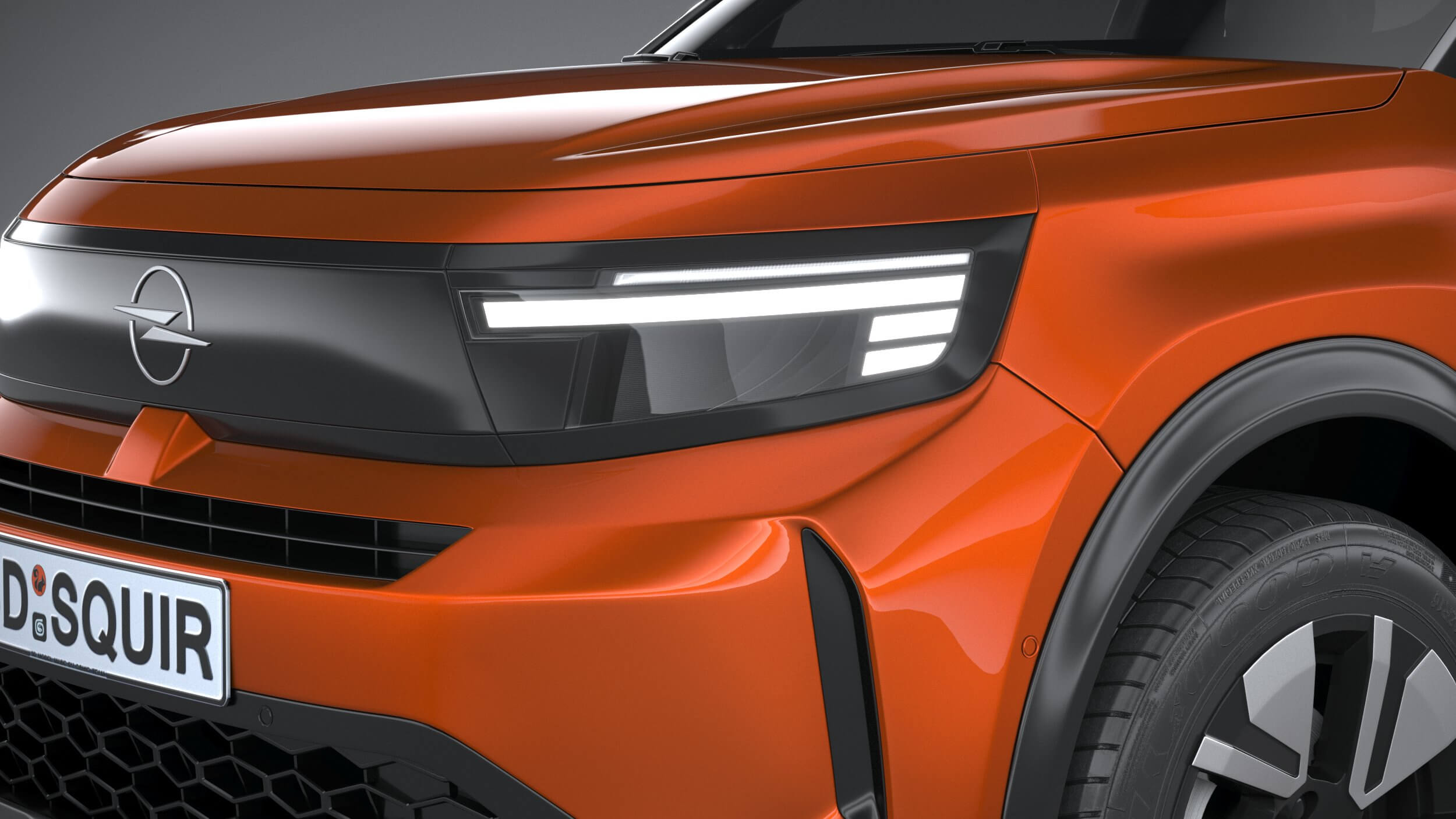 Opel Frontera 2025 - 3D Model by SQUIR