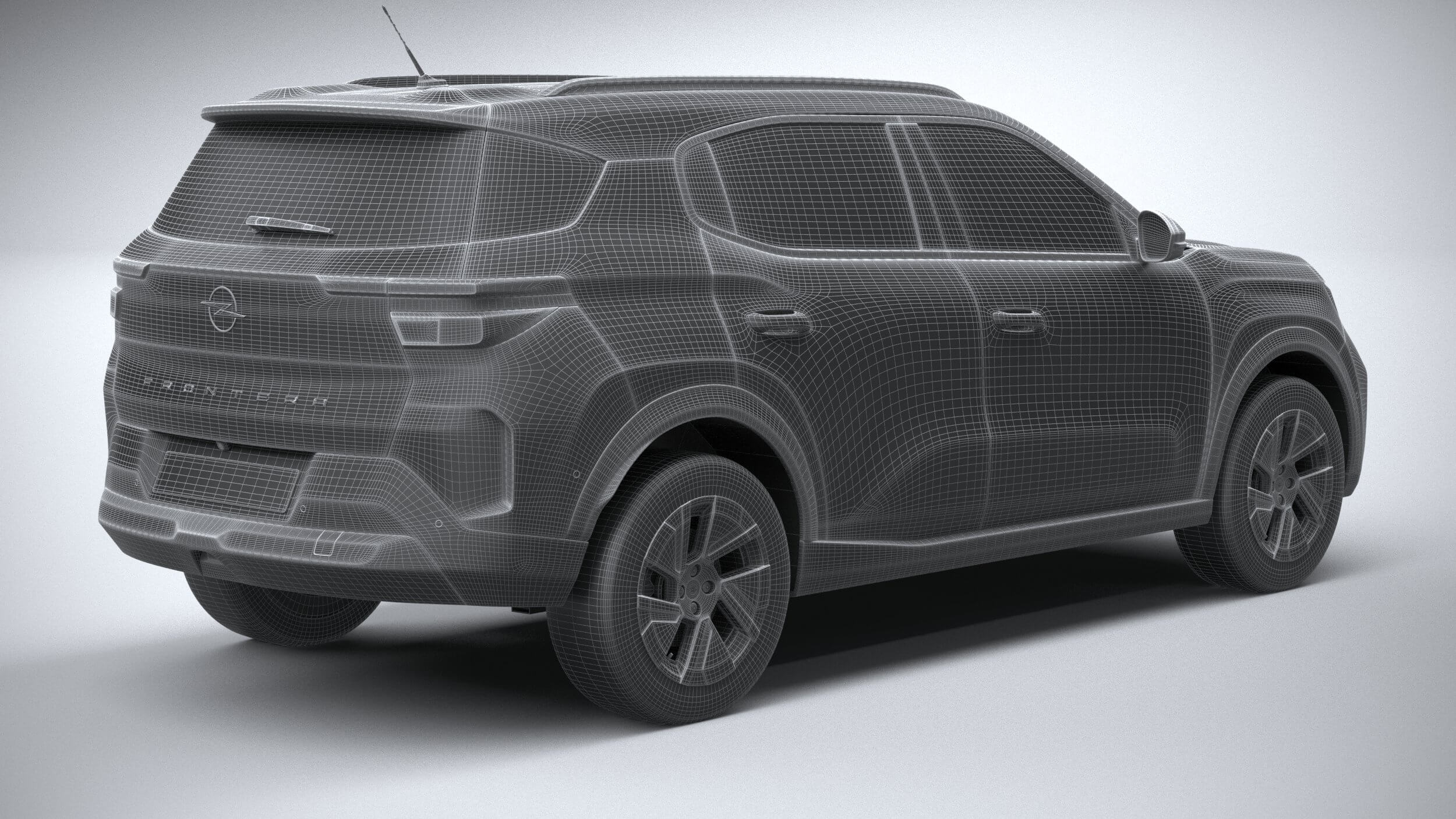 Opel Frontera 2025 - 3D Model by SQUIR