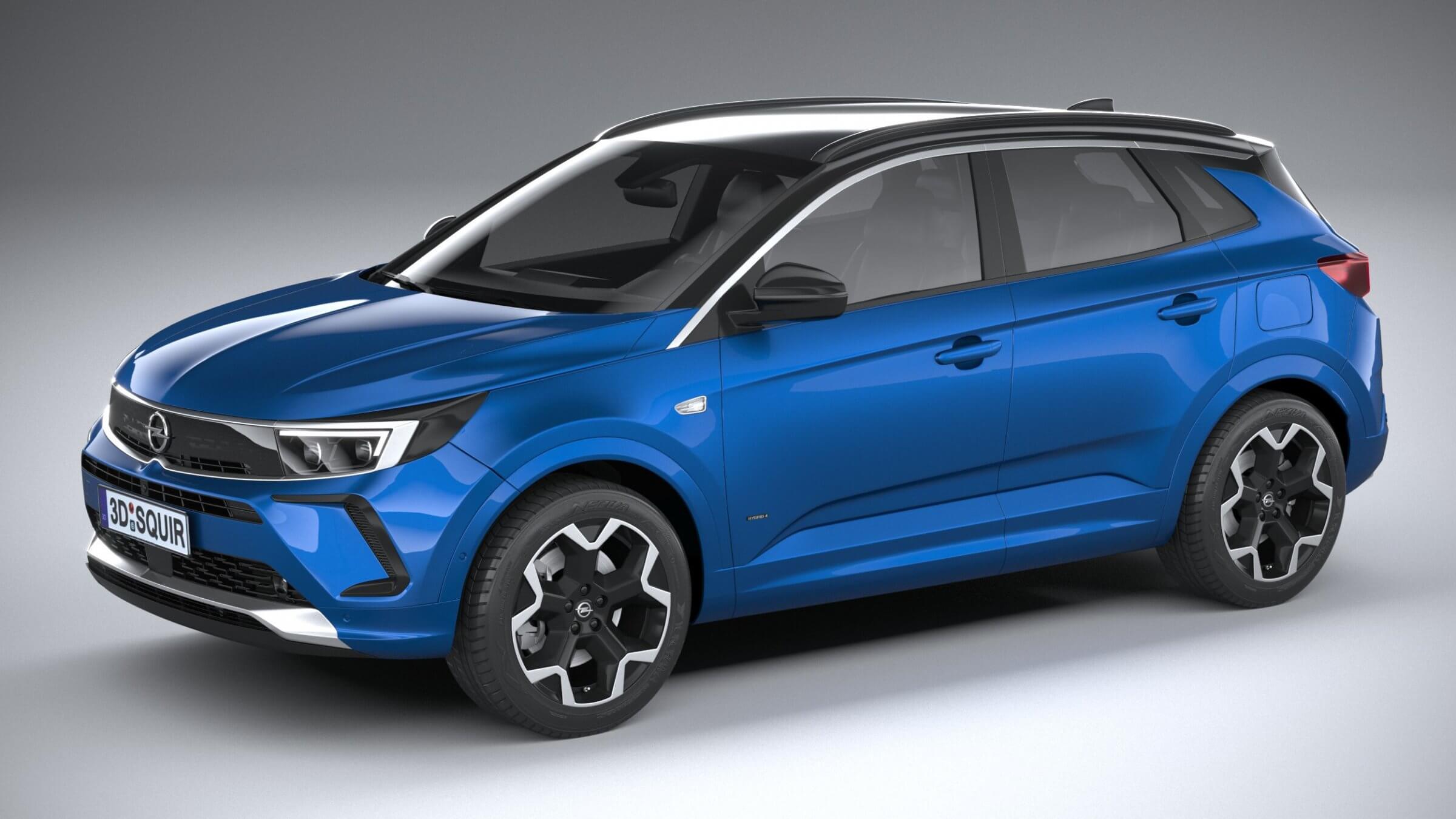 Opel Grandland 2022 - 3D Model by SQUIR