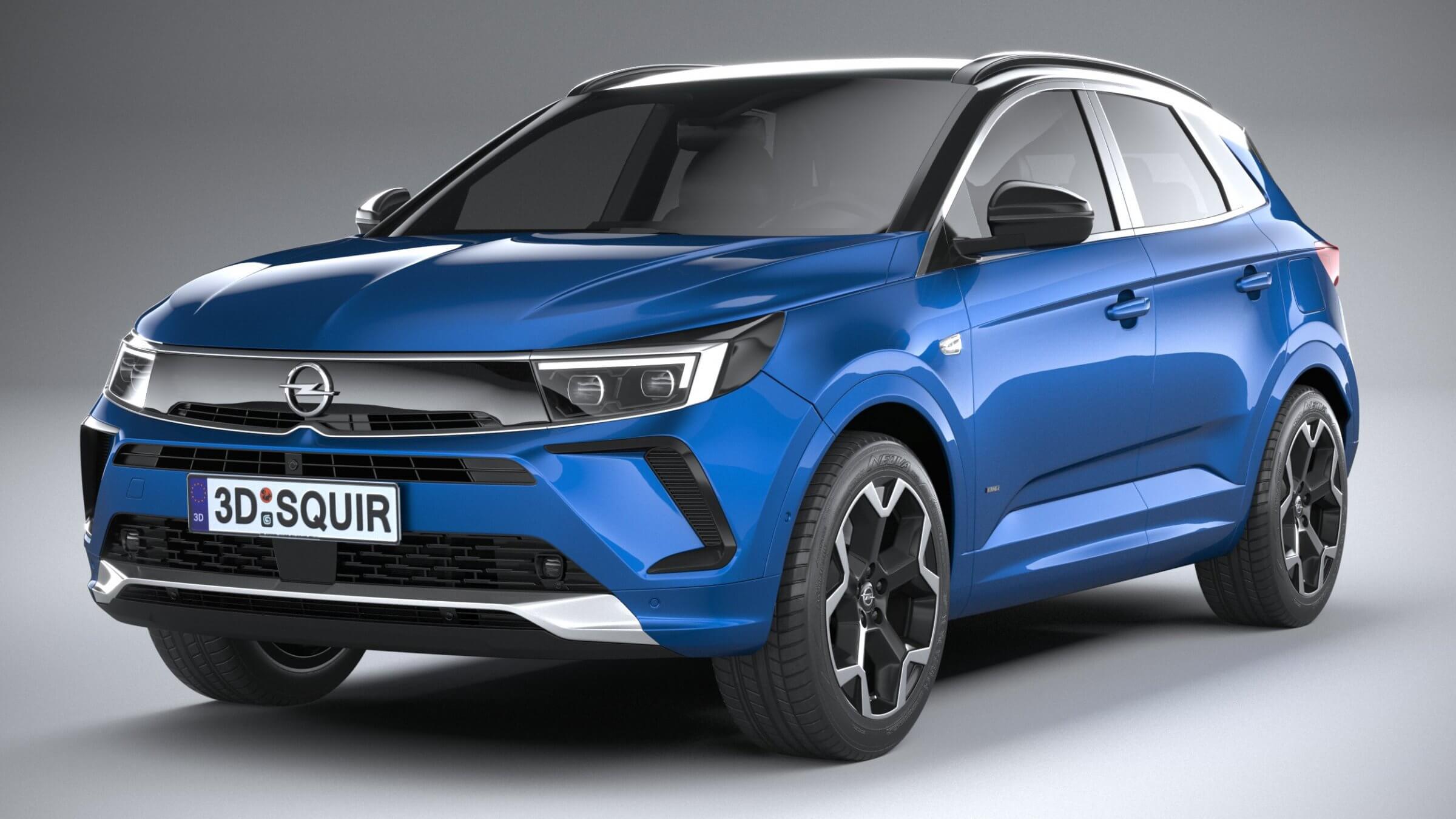 Opel Grandland 2022 - 3D Model by SQUIR