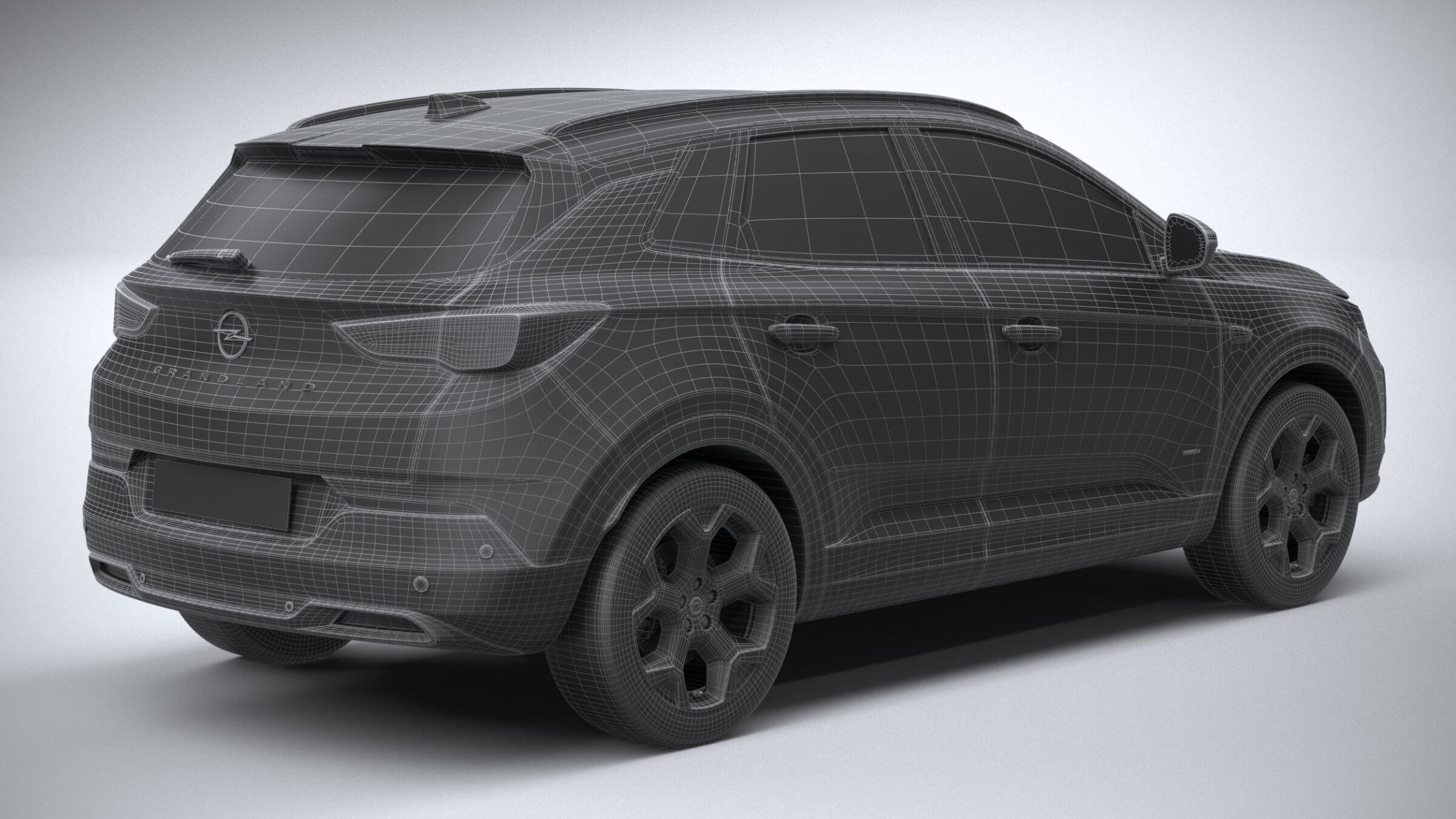 Opel Grandland 2022 - 3D Model by SQUIR