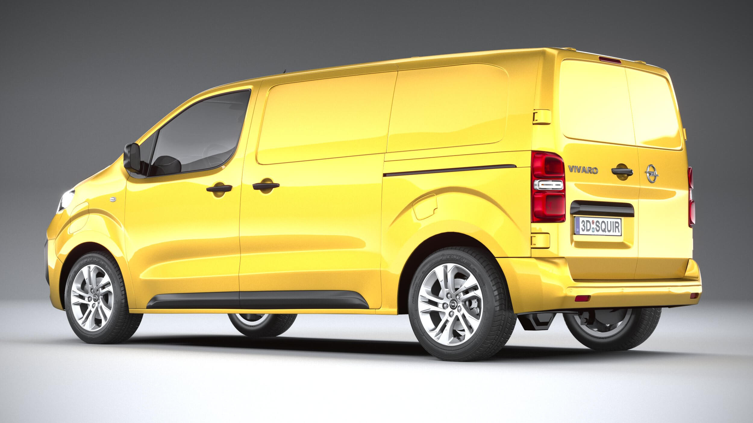 Opel Vivaro E 2024 - 3D Model by SQUIR