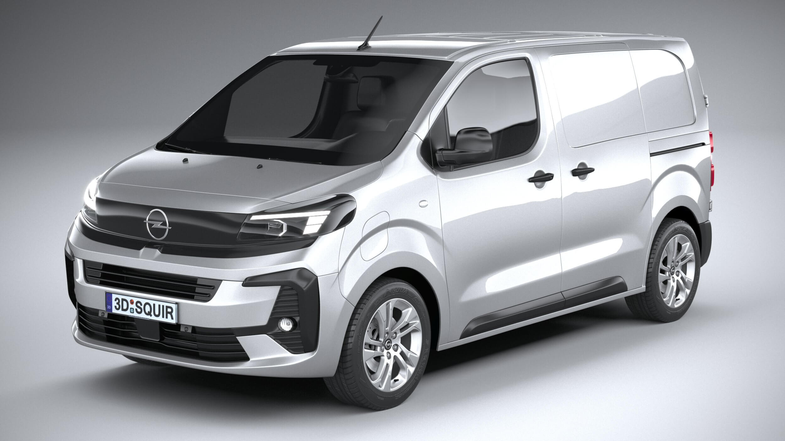 Opel Vivaro L1 2024 - 3D Model by SQUIR