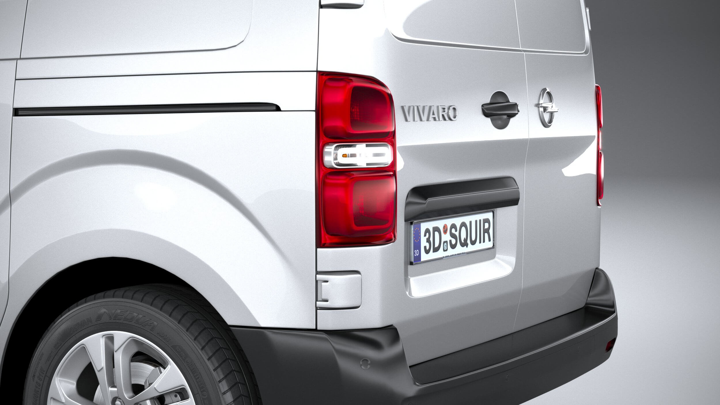 Opel Vivaro L1 2024 - 3D Model by SQUIR