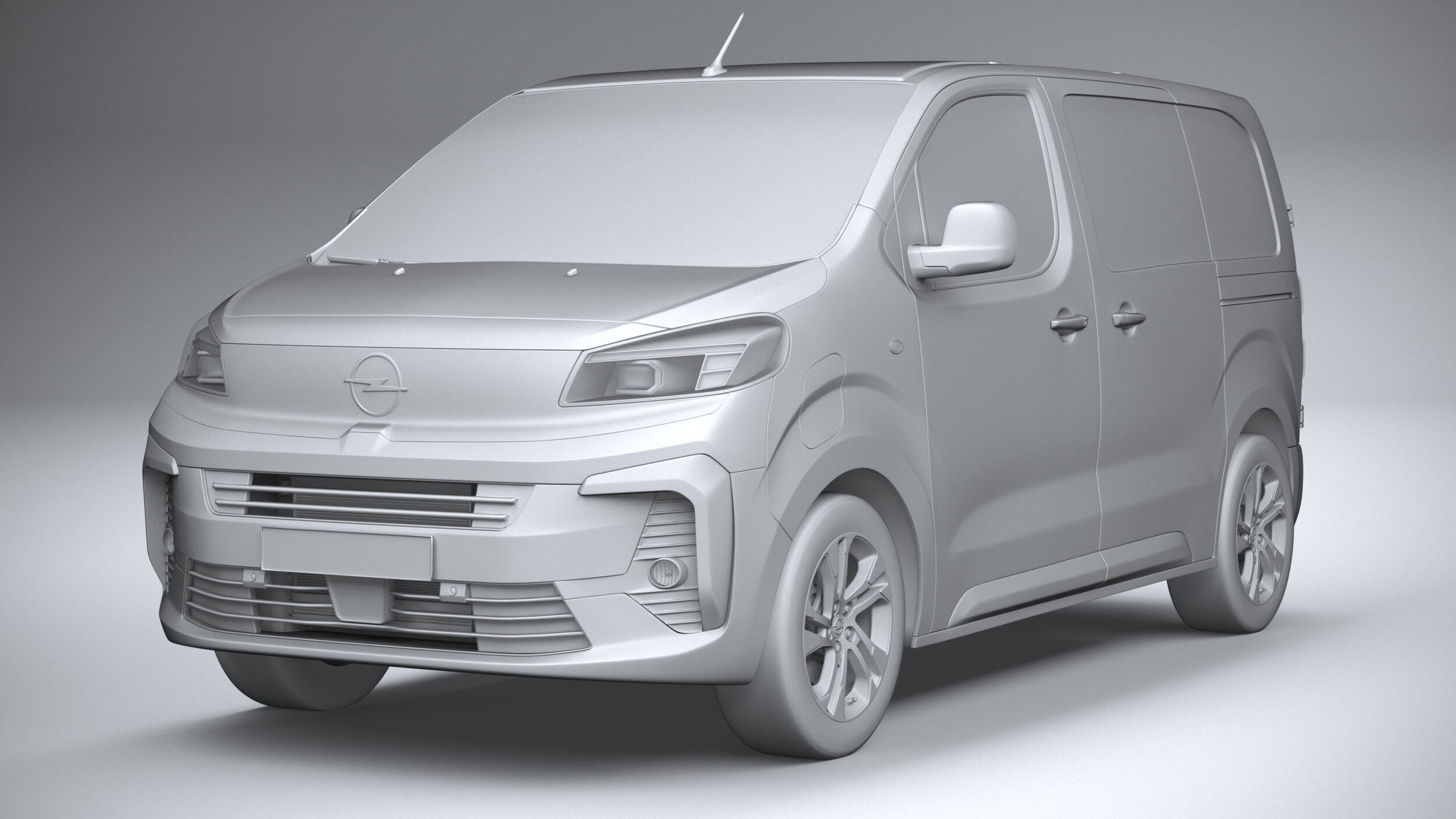 Opel Vivaro L1 2024 - 3D Model by SQUIR