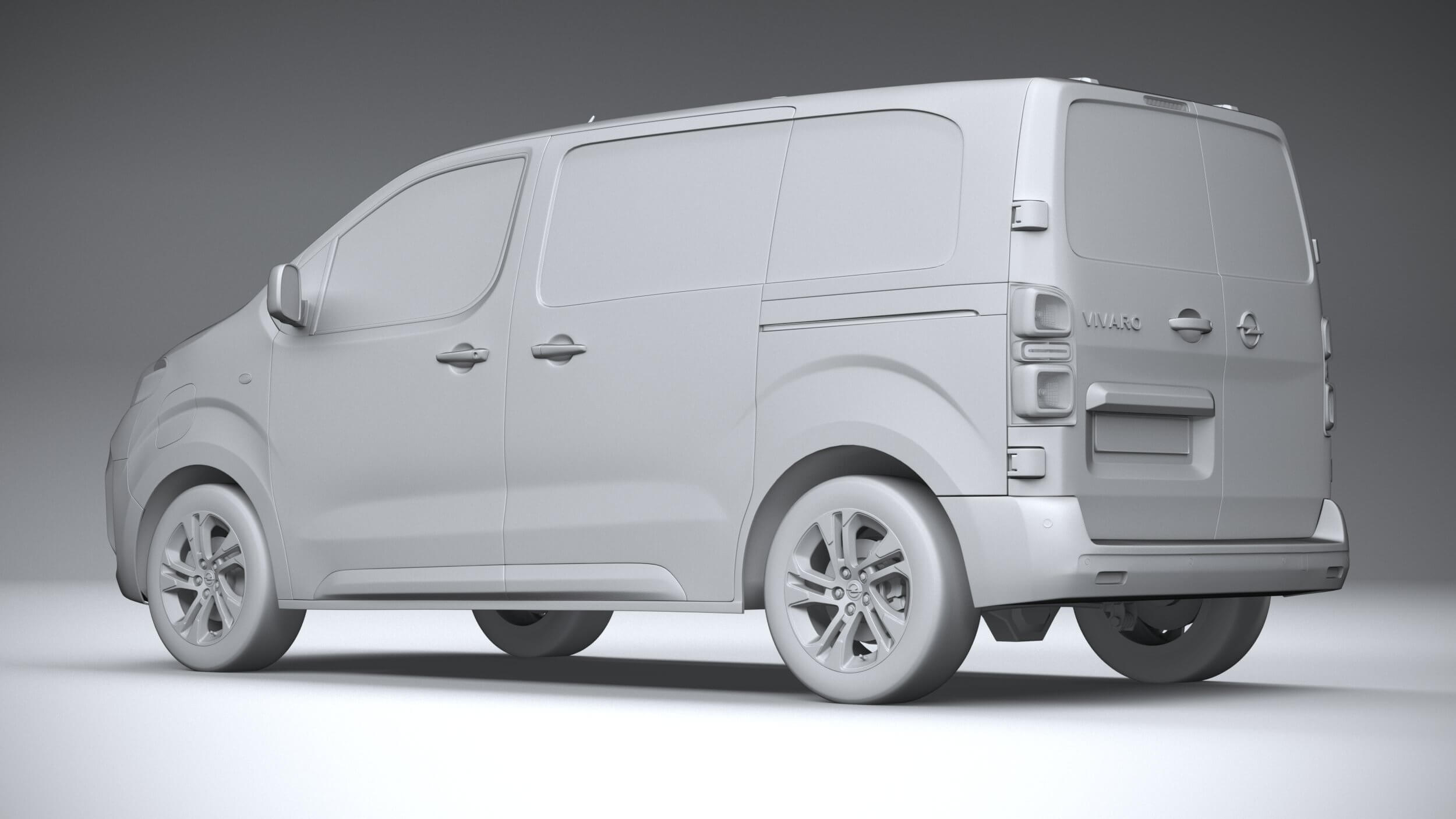 Opel Vivaro L1 2024 - 3D Model by SQUIR