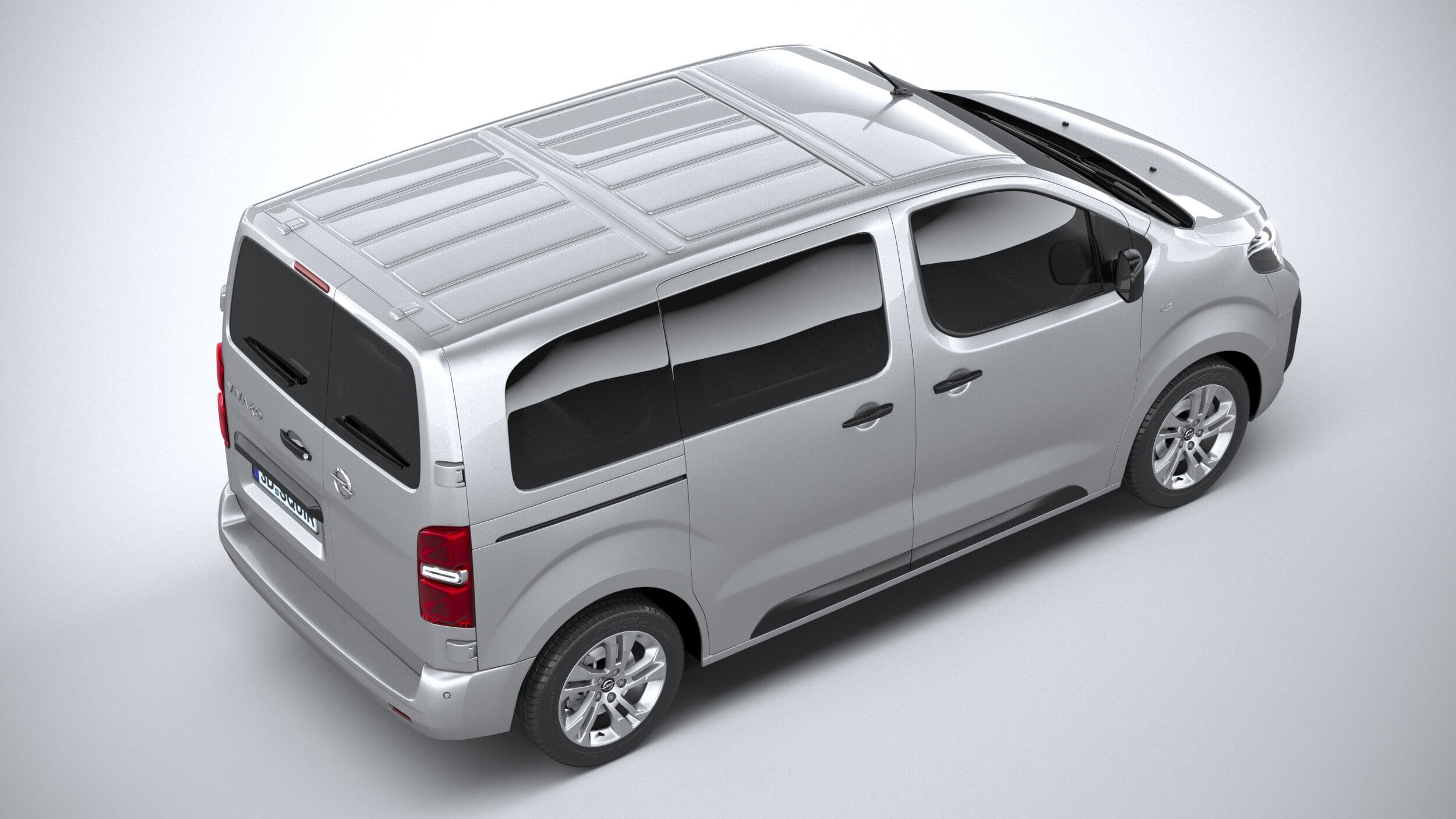 Opel Vivaro L1 Passanger 2024 - 3D Model by SQUIR