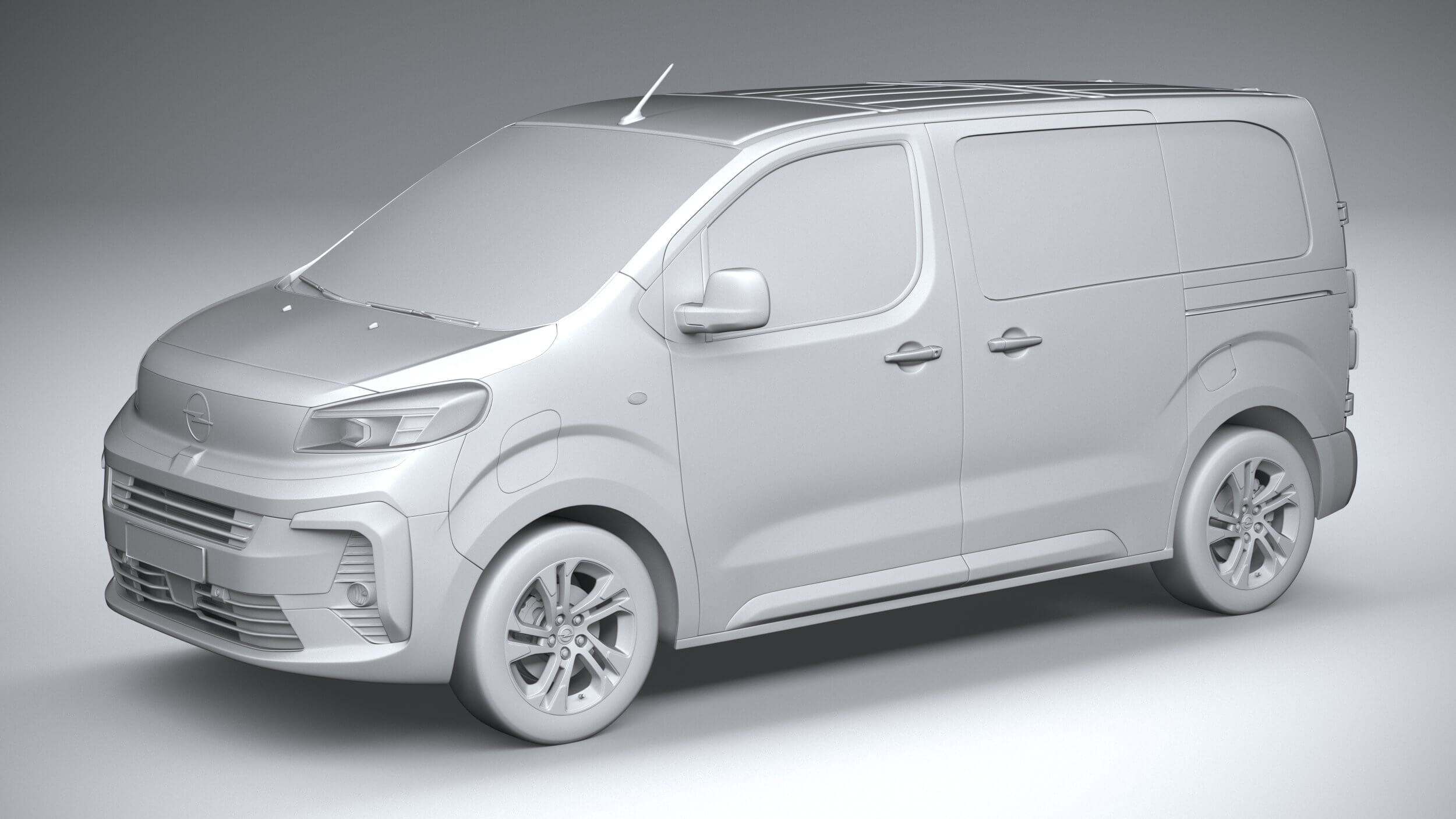 Opel Vivaro L1 Passanger 2024 - 3D Model by SQUIR
