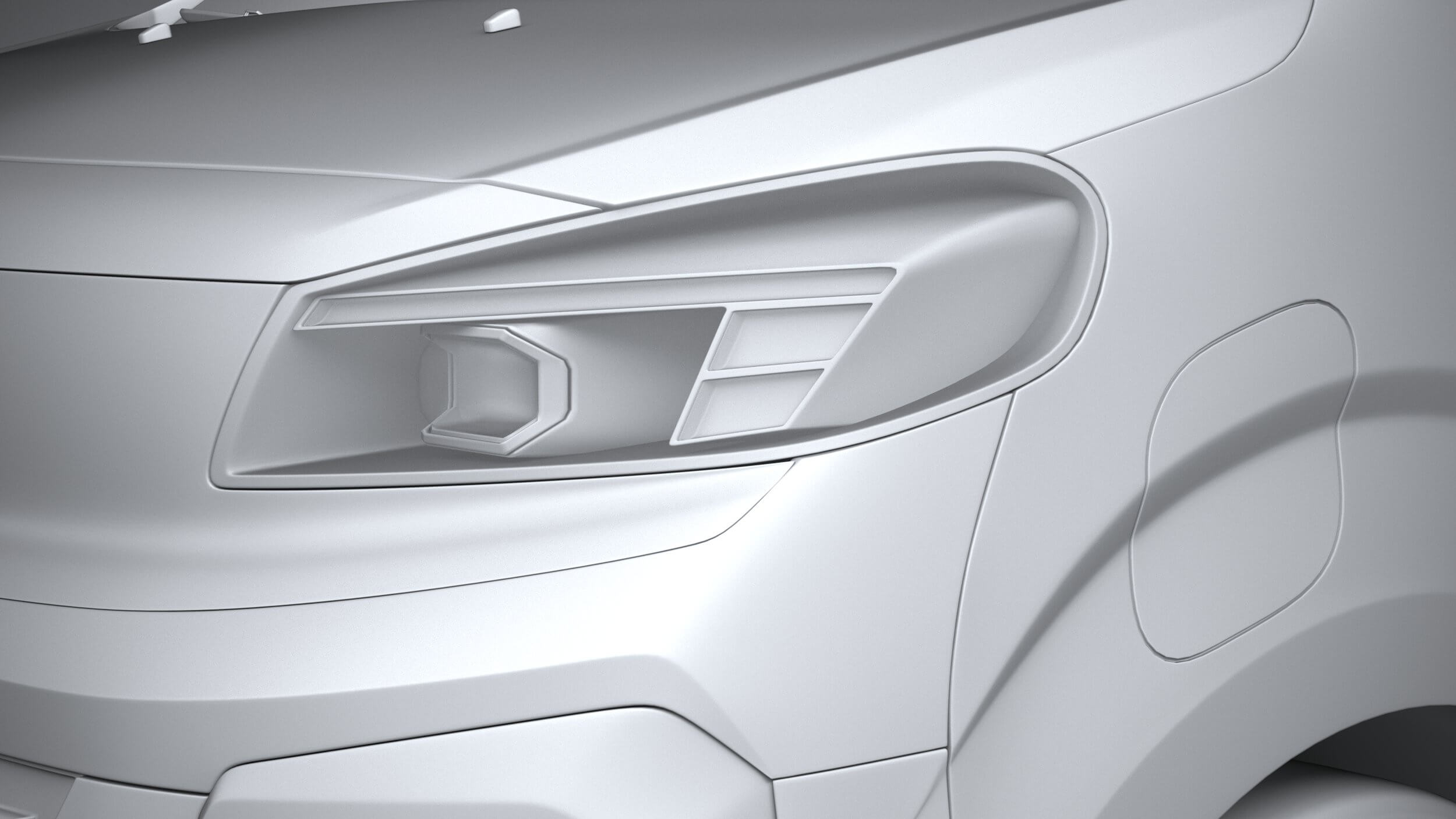 Opel Vivaro L1 Passanger 2024 - 3D Model by SQUIR