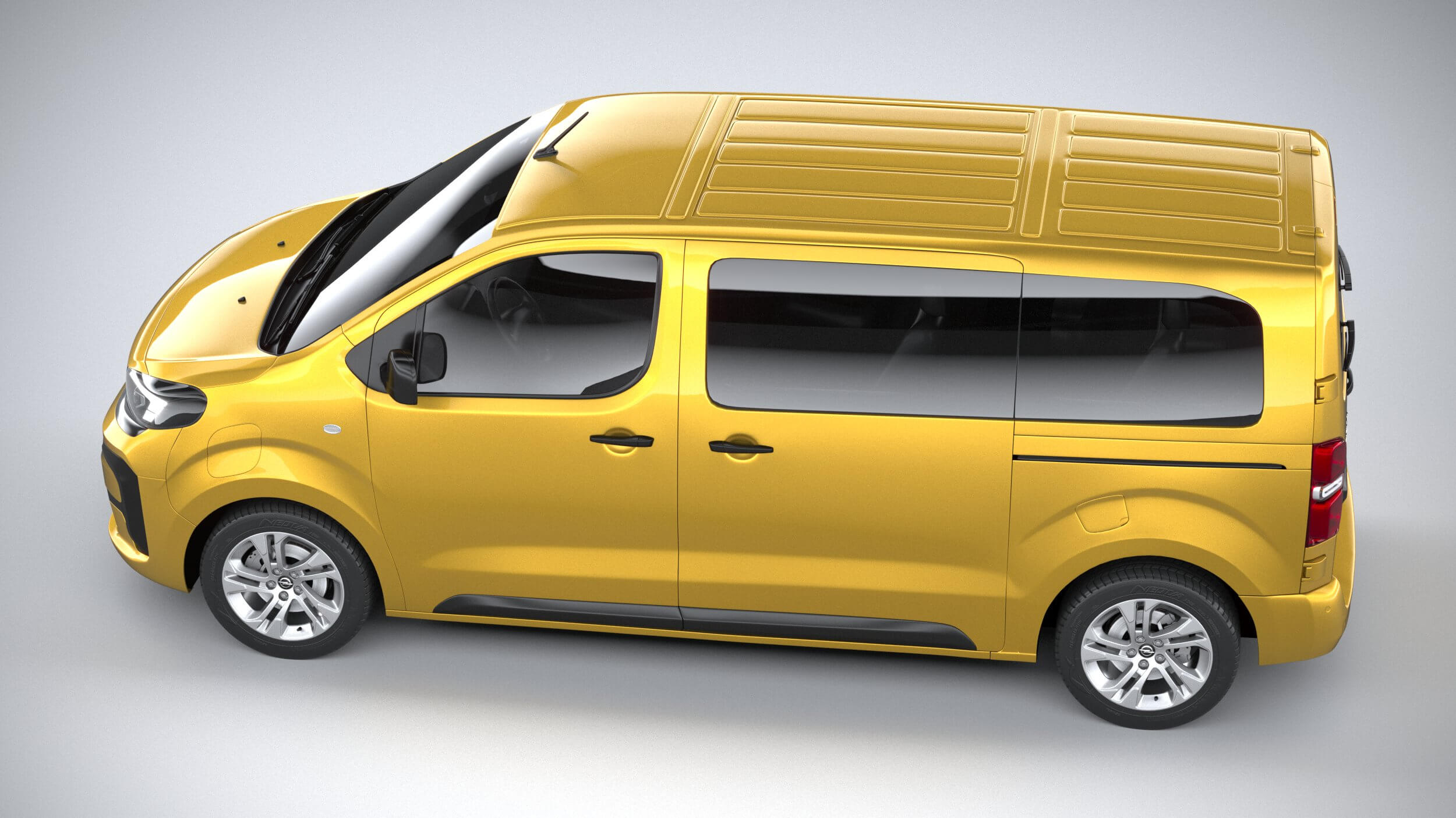Opel Vivaro L2 Passenger 2024 - 3D Model by SQUIR