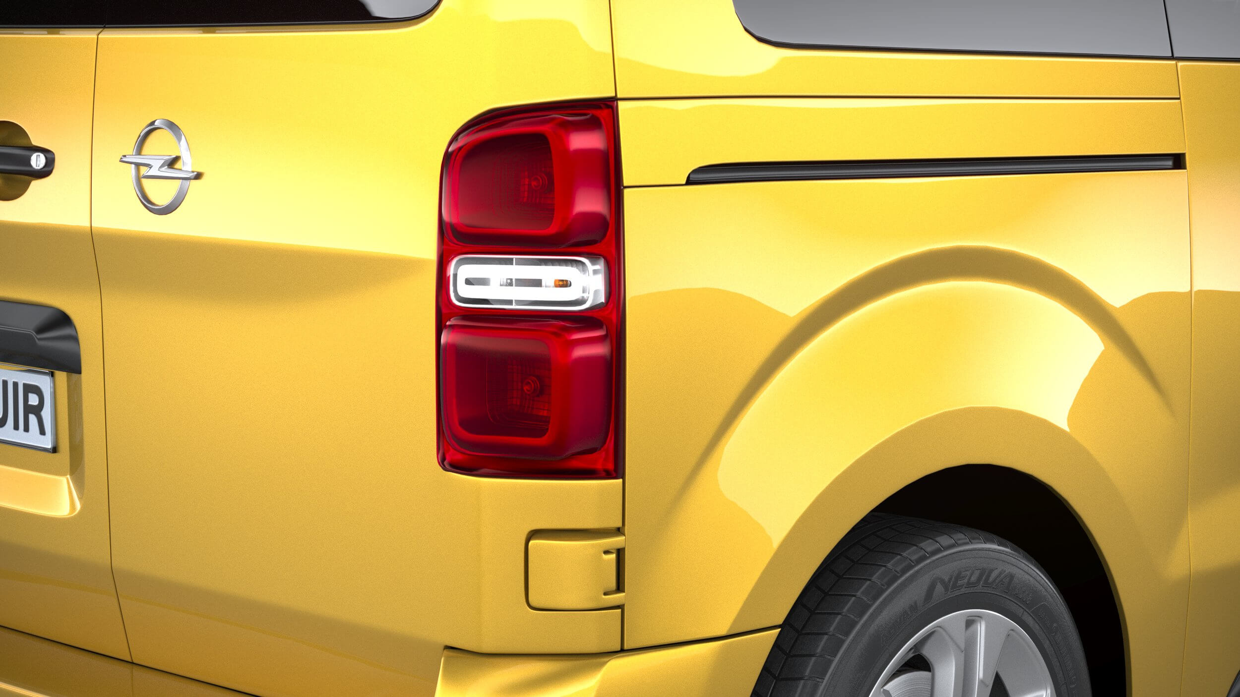 Opel Vivaro L2 Passenger 2024 - 3D Model by SQUIR