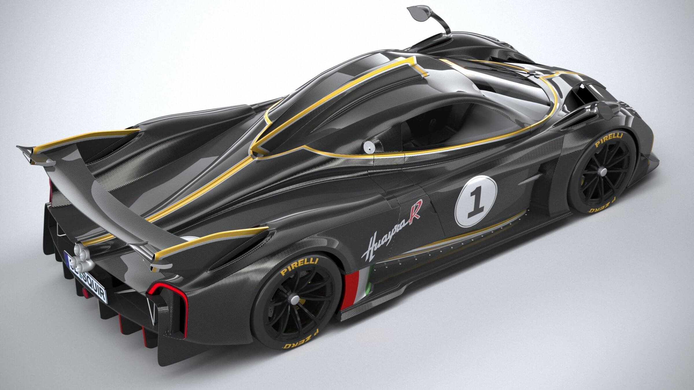 Pagani Huayra R 2021 - 3D Model by SQUIR