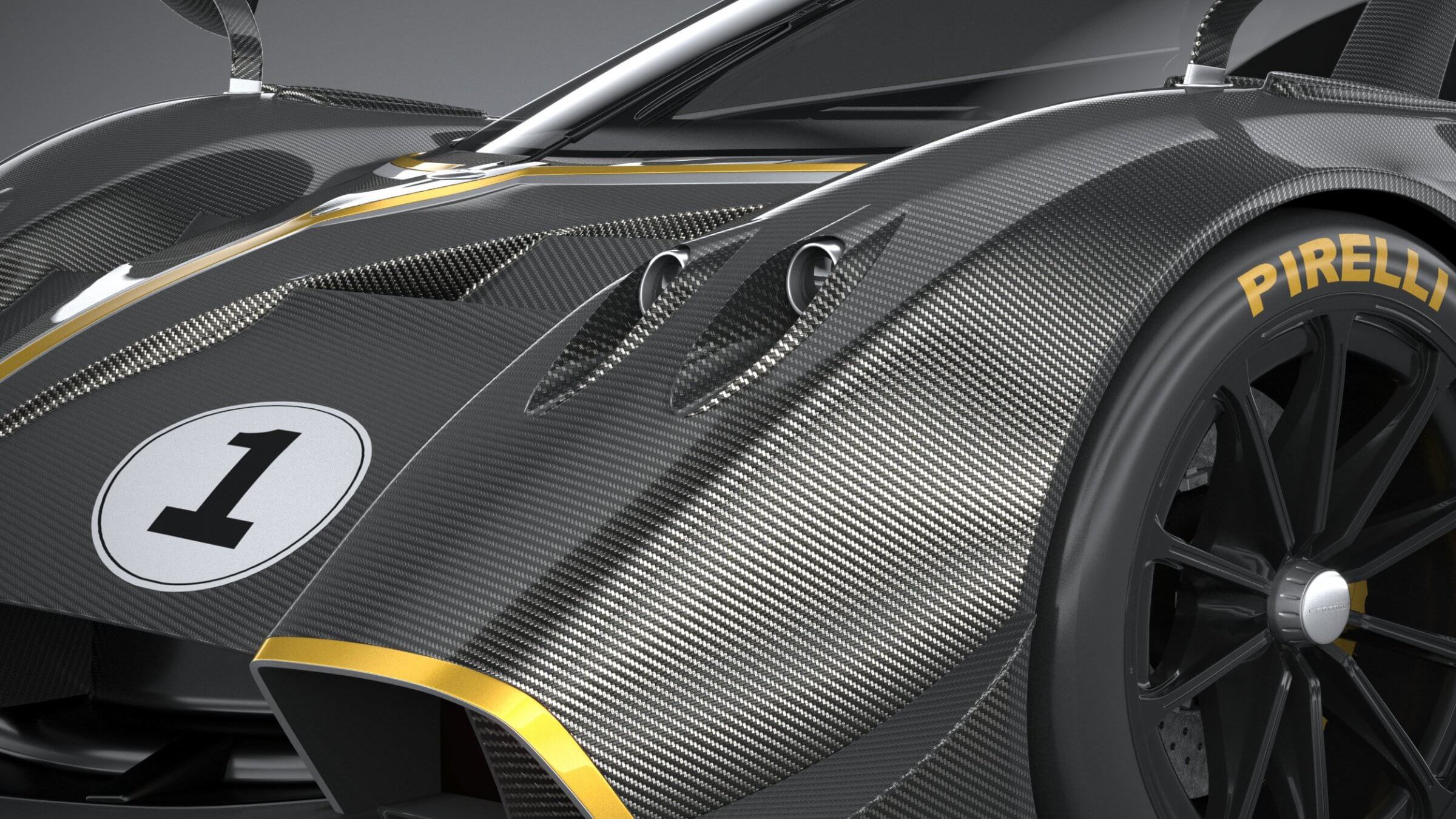 Pagani Huayra R 2021 - 3D Model by SQUIR