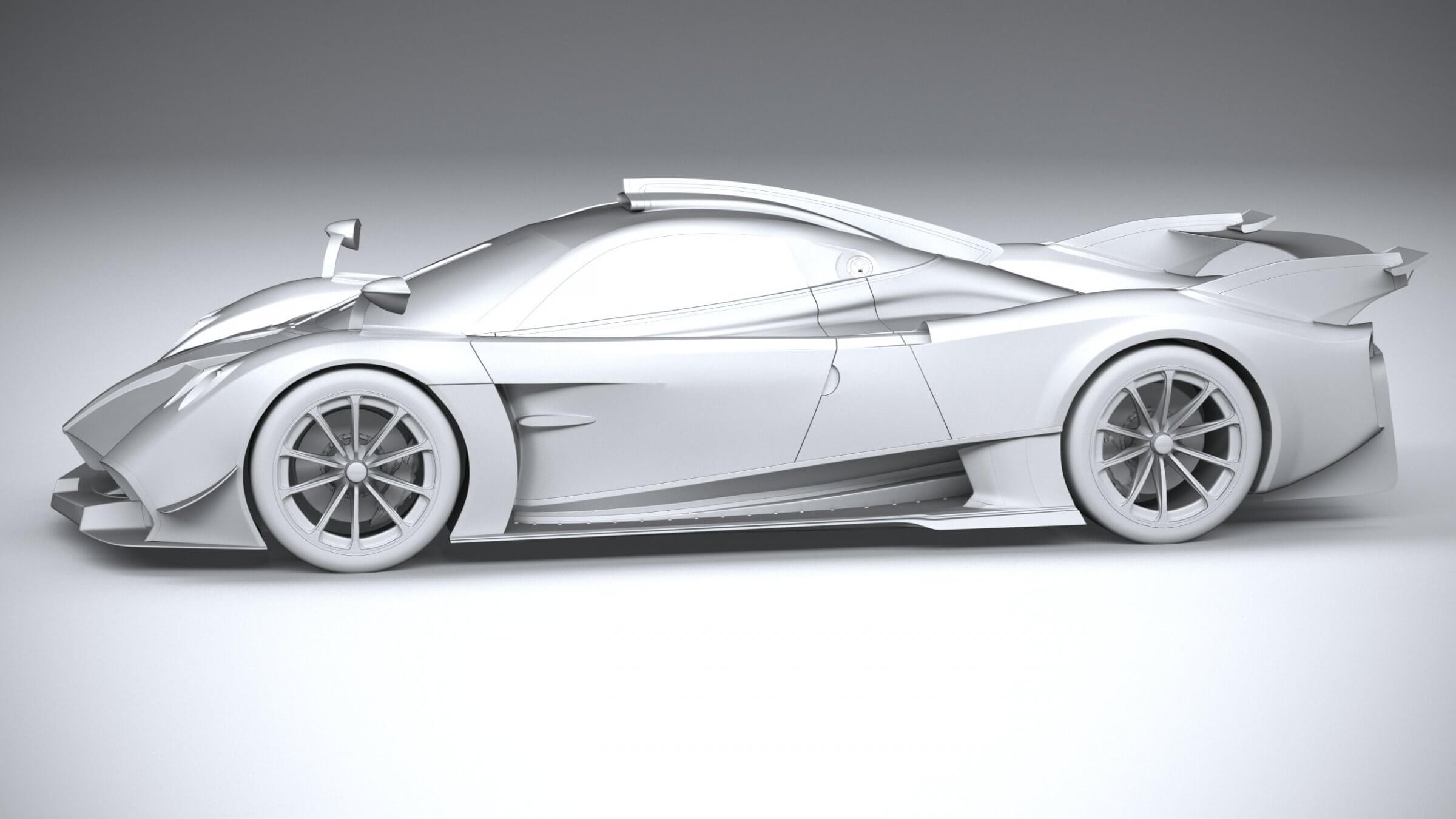 Pagani Huayra R 2021 - 3D Model by SQUIR