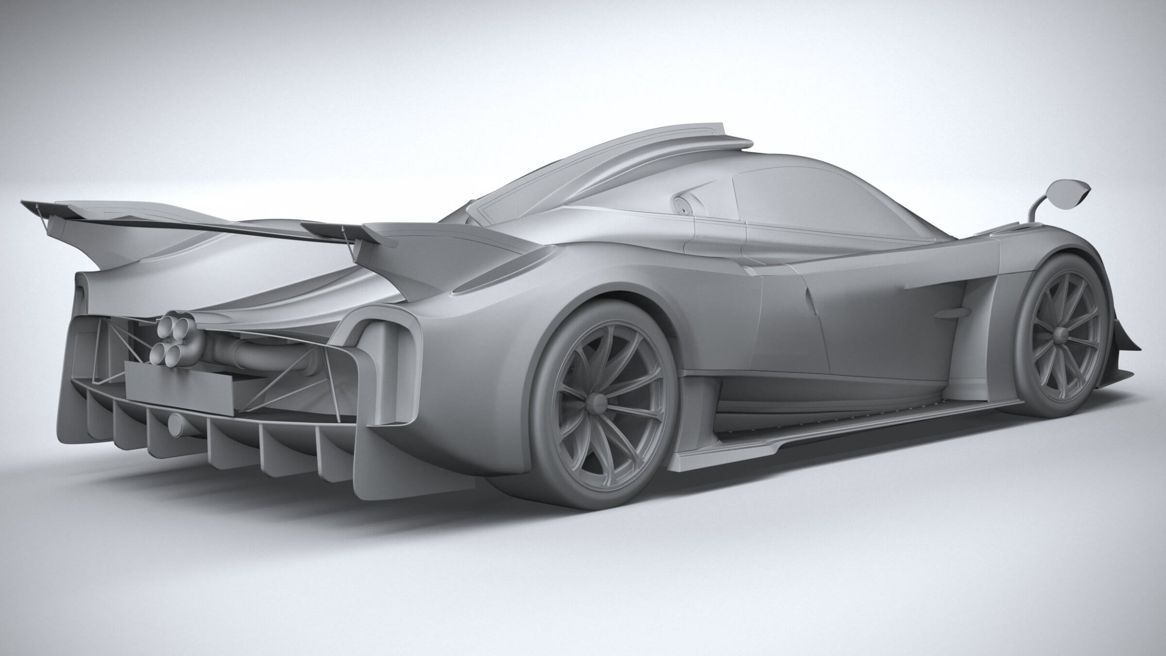 Pagani Huayra R 2021 - 3D Model by SQUIR